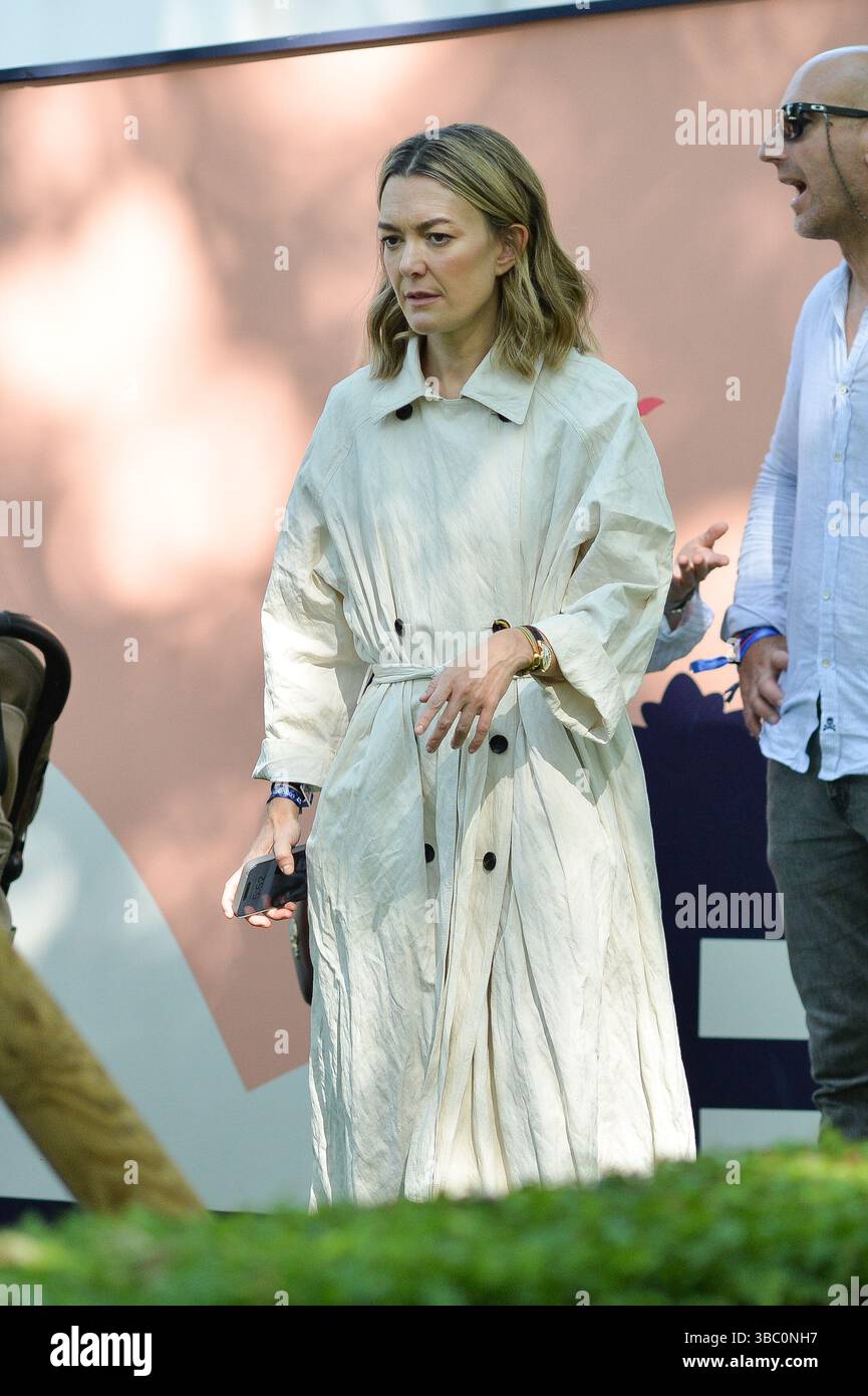 Madrid, Spain. 17th May, 2025. Marta Ortega are seen at the Global ...