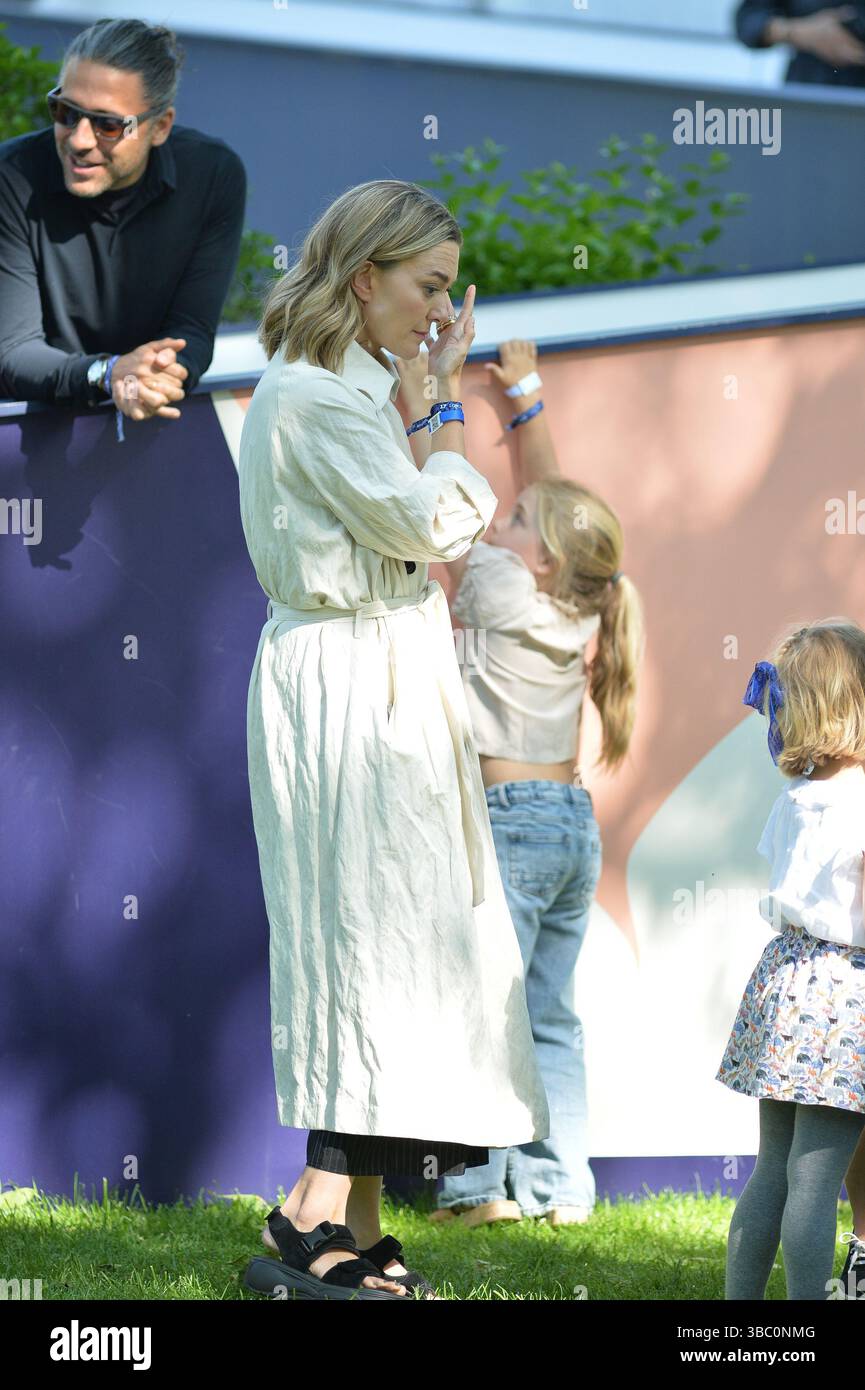 Madrid, Spain. 17th May, 2025. Marta Ortega are seen at the Global ...