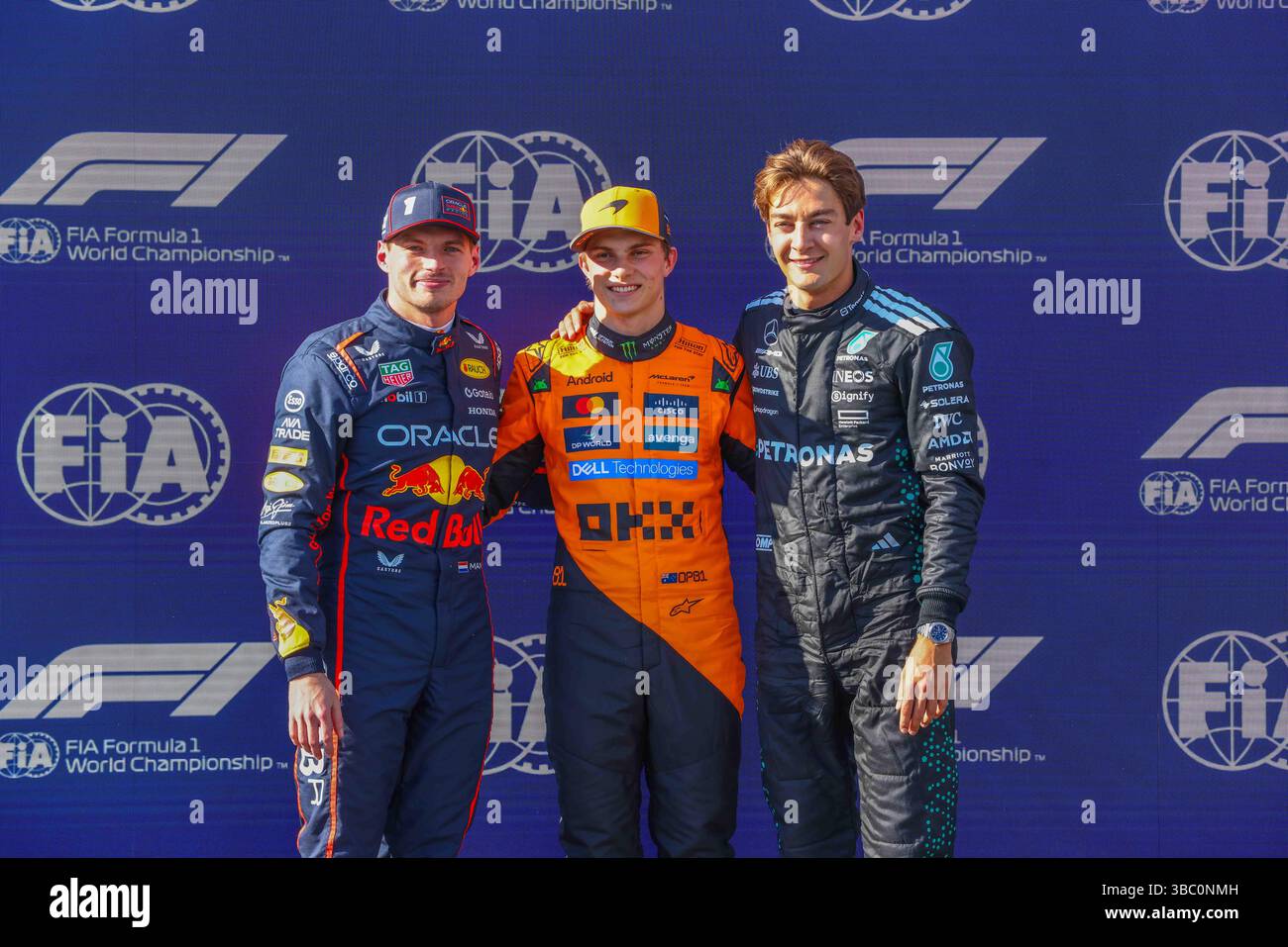 5/17/2025 - top3 Quali; Max Verstappen (NED) - Oracle Red Bull Racing - Red Bull RB21 - Honda ...