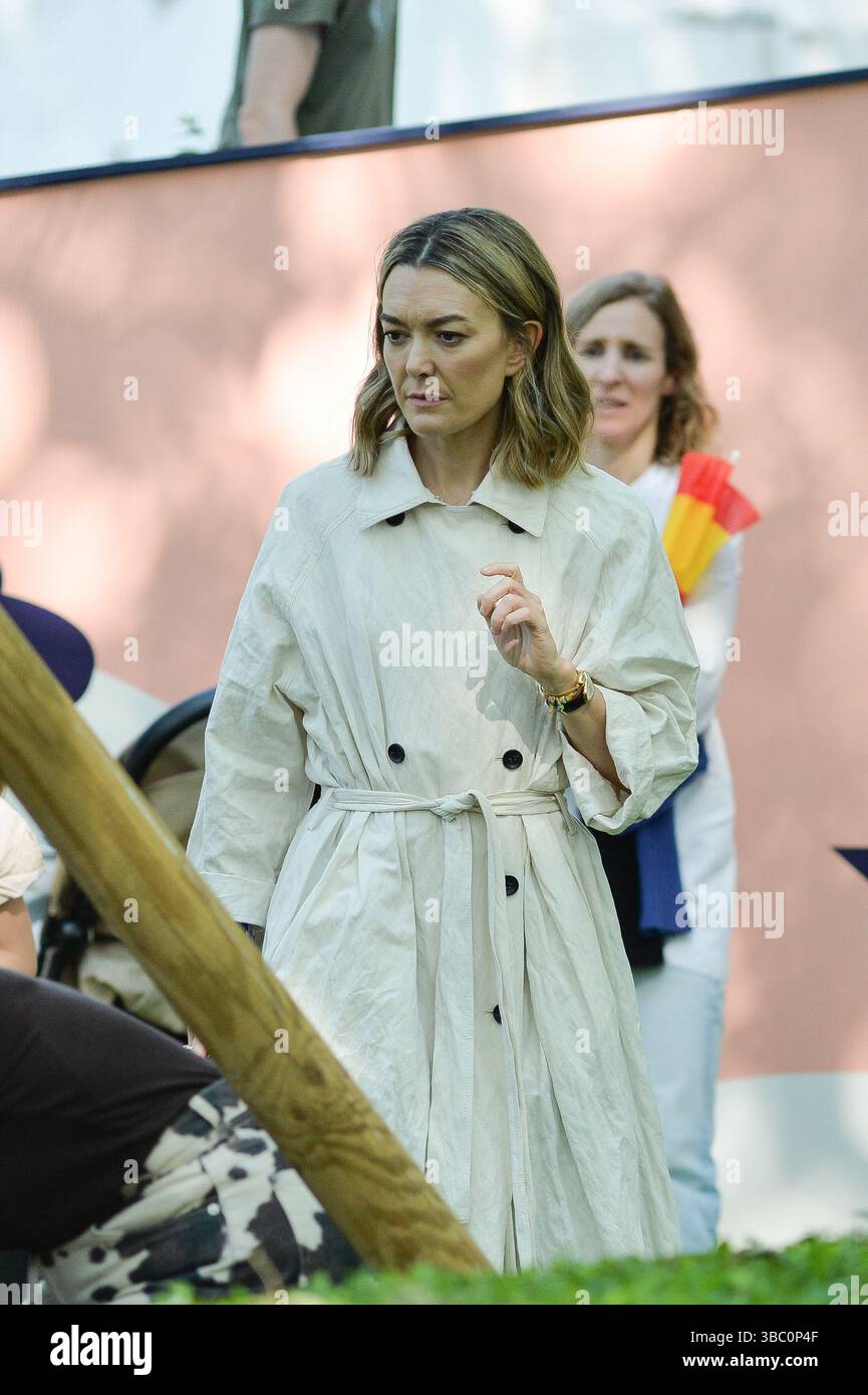 Madrid, Spain. 17th May, 2025. Marta Ortega are seen at the Global ...