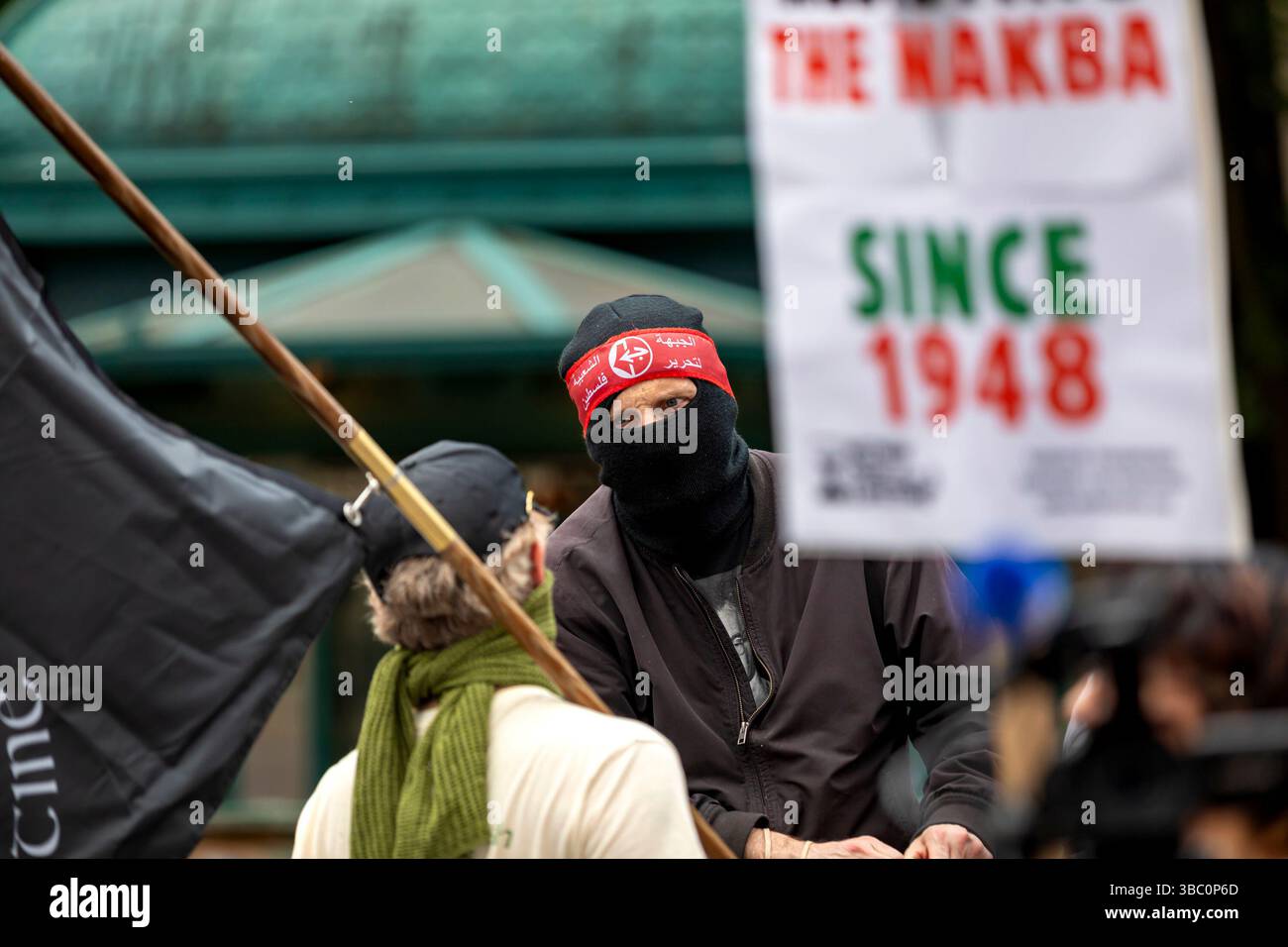 New York, United States. 15th May, 2025. Pro-Palestine protesters rally ...