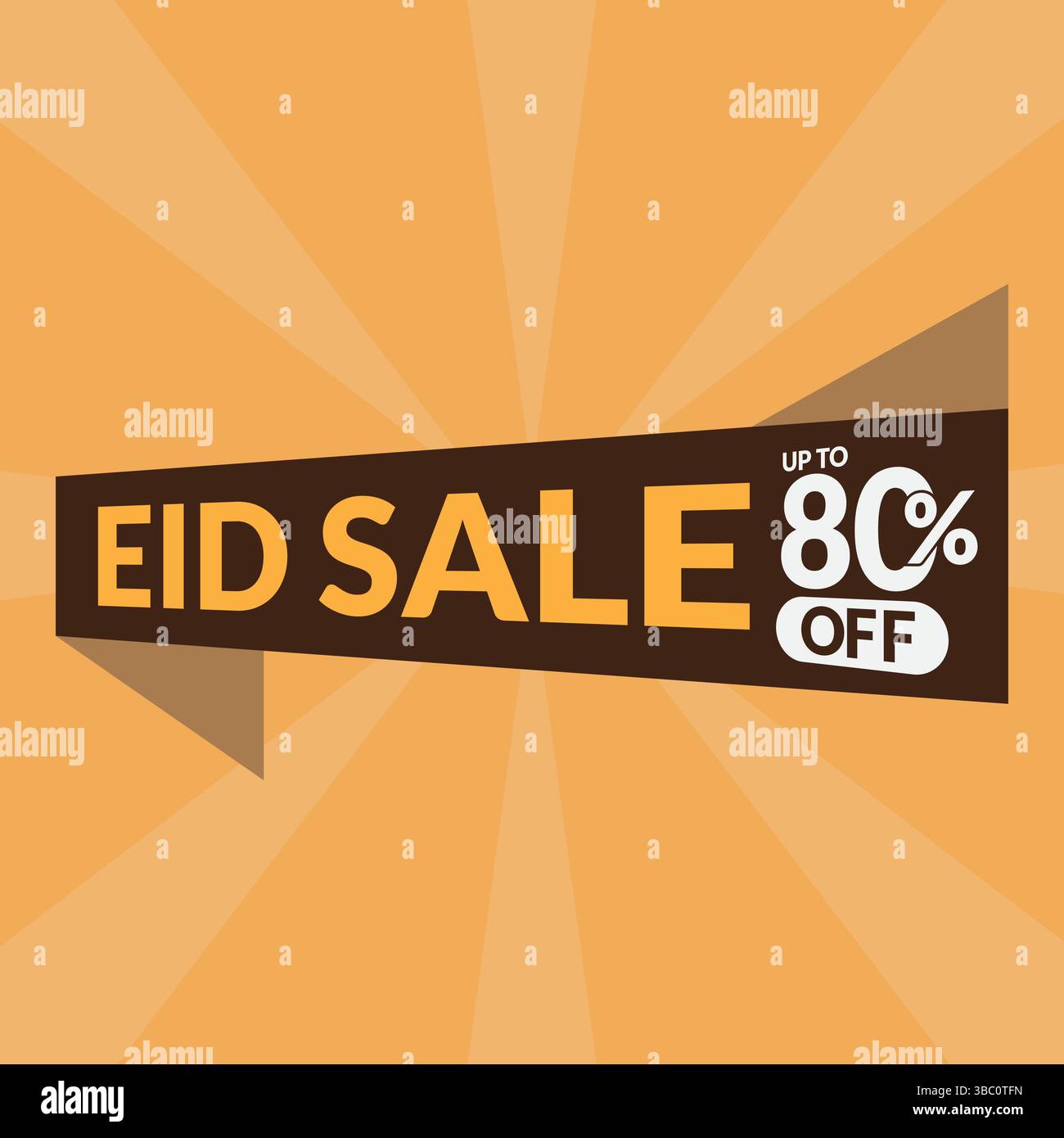Eid sale upto 80% off logo vector icon. Eid sale logo vector ...
