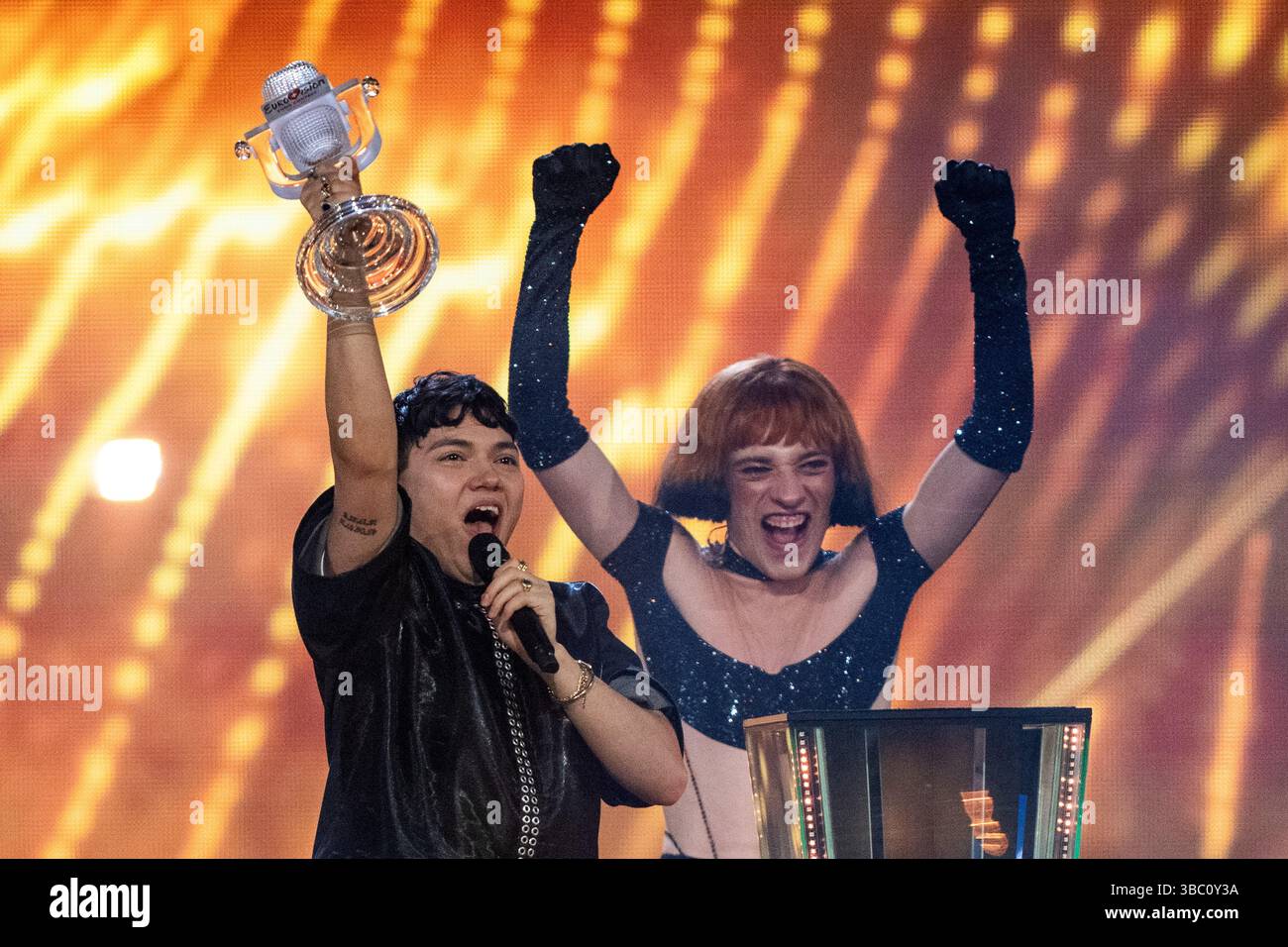 Basel, Switzerland. 17th May 2025. BASEL - JJ (Johannes Pietsch) for Austria wins the final of ...