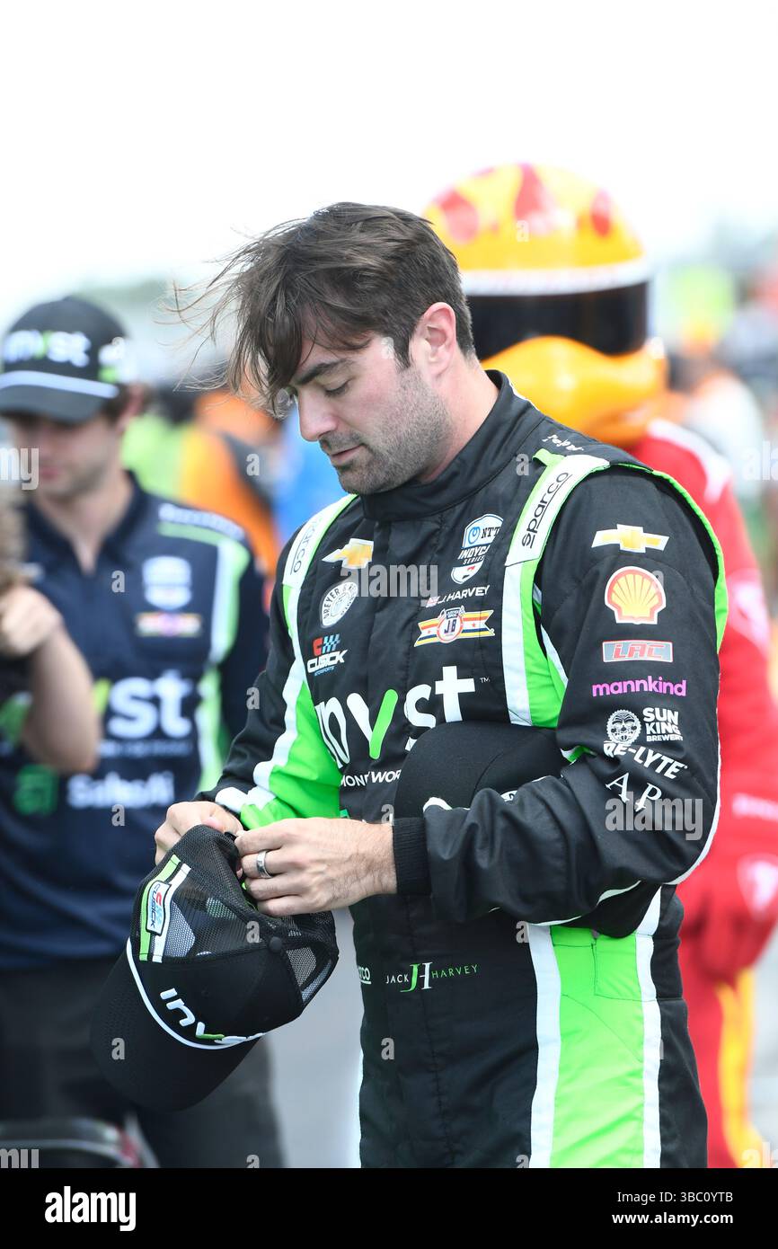 INDIANAPOLIS, IN - MAY 17: Jack Hollywood Harvey (#24 Dreyer & Reinbold ...
