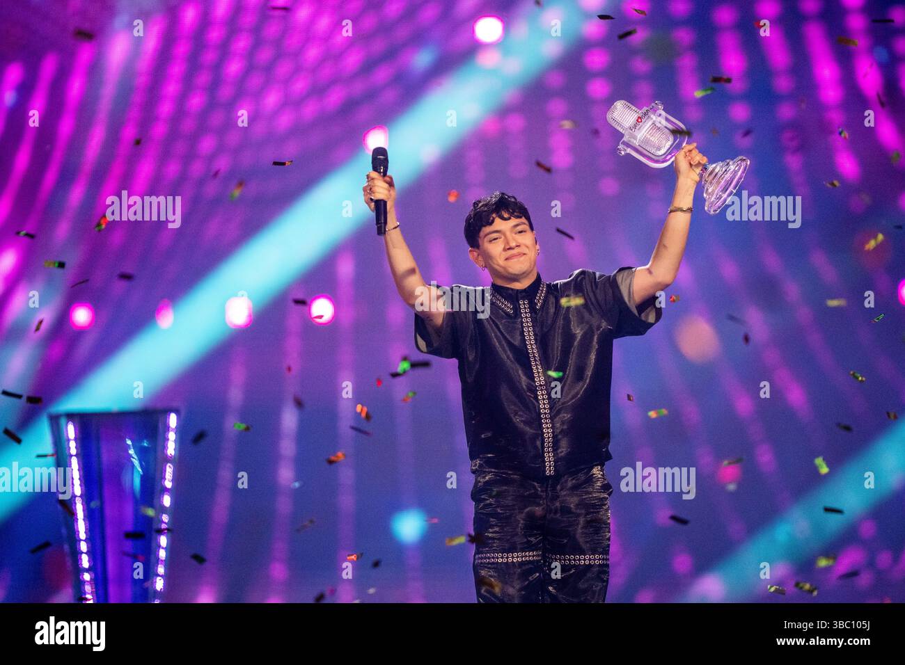 BASEL - JJ (Johannes Pietsch) wins the final of the Eurovision Song ...