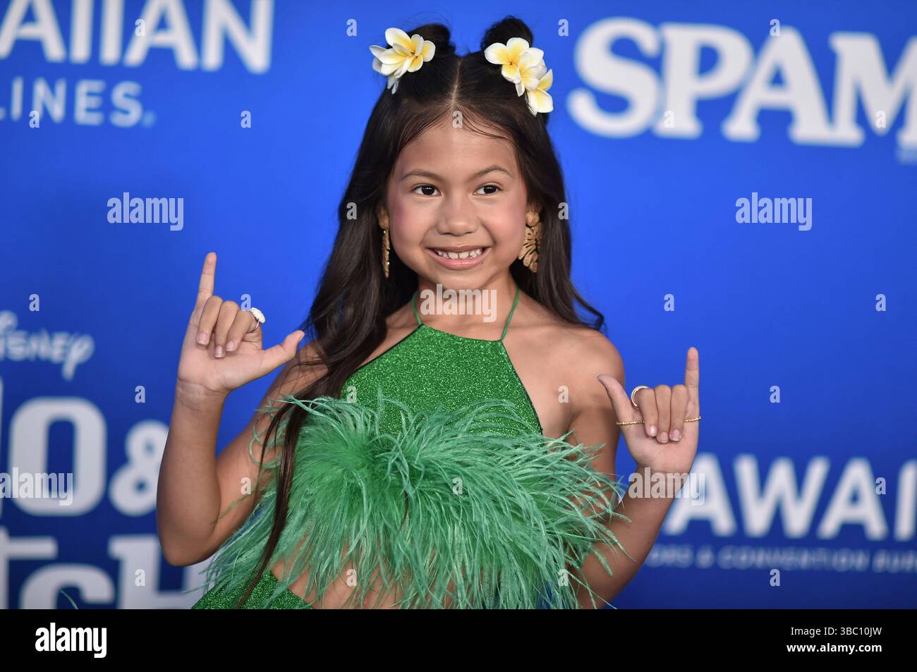 Maia Kealoha arrives at the premiere of "Lilo and Stitch" on Saturday ...