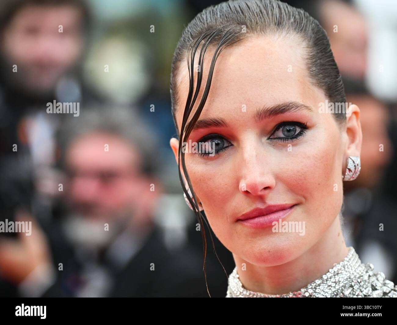 Cannes, France. 18th May, 2025. evening 5 - red carpet of the film Nouvelle Vague In the photo ...