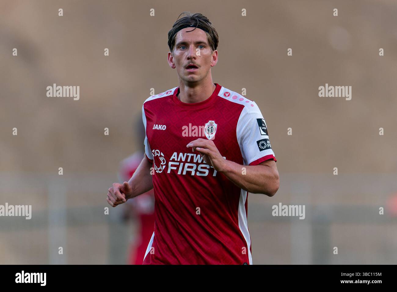 Antwerpen, Belgium. 17th May, 2025. ANTWERPEN, BELGIUM - MAY 17: Dennis Praet of Royal Antwerp ...