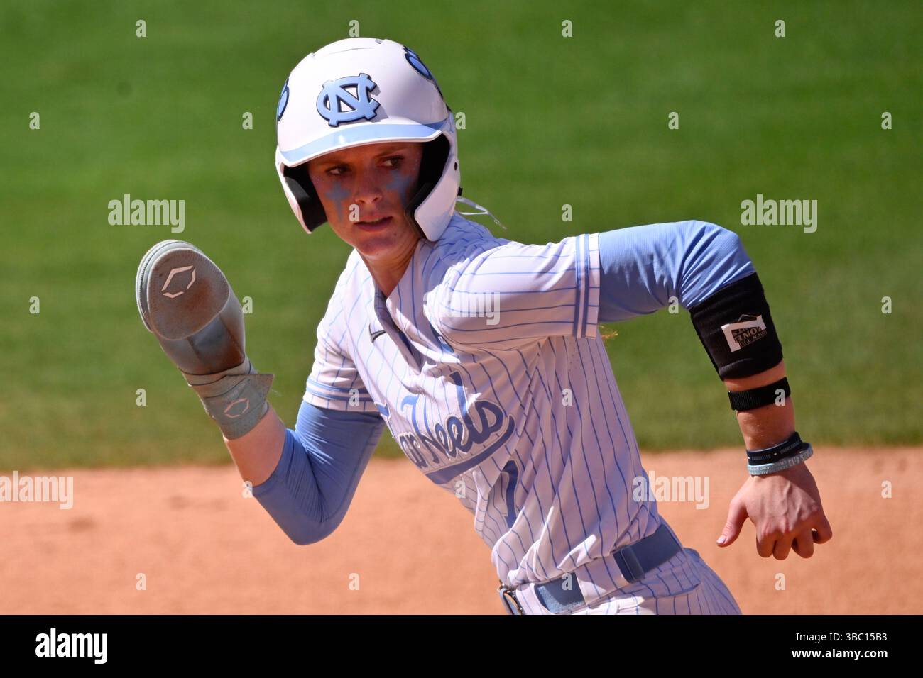 North Carolina's Rayna Blackwell plays Miami Ohio in an NCAA regional ...