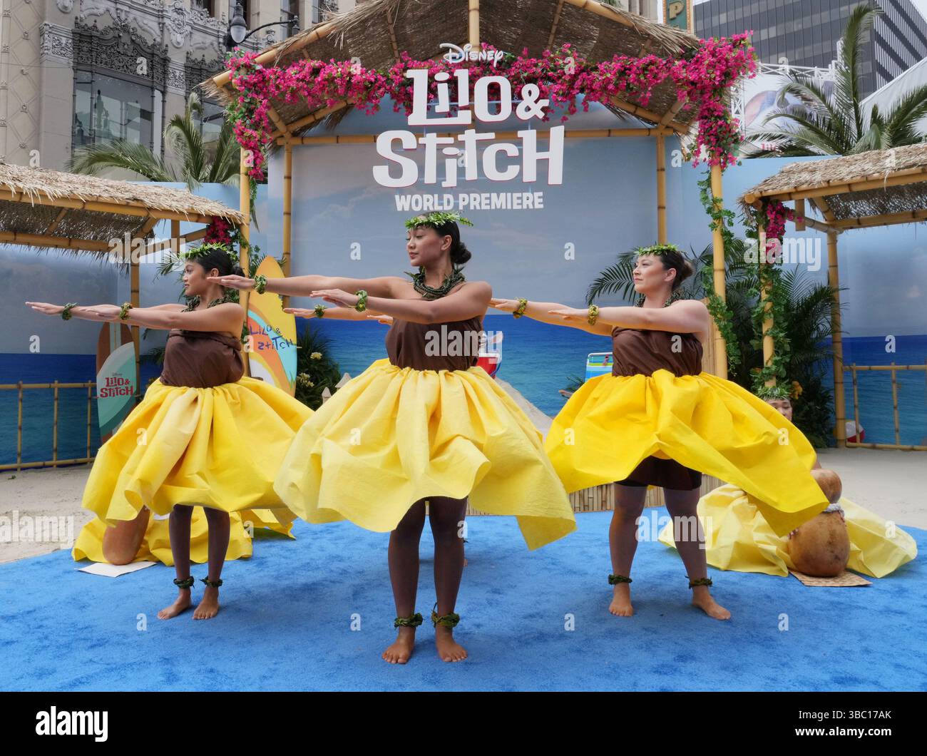 Los Angeles, USA. 14th Apr, 2025. Atmosphere - Hula Dancers performing ...
