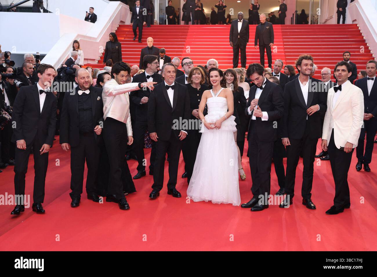 Cannes, France. 17th May, 2025. Laurent Petin, Michèle Halberstadt ...