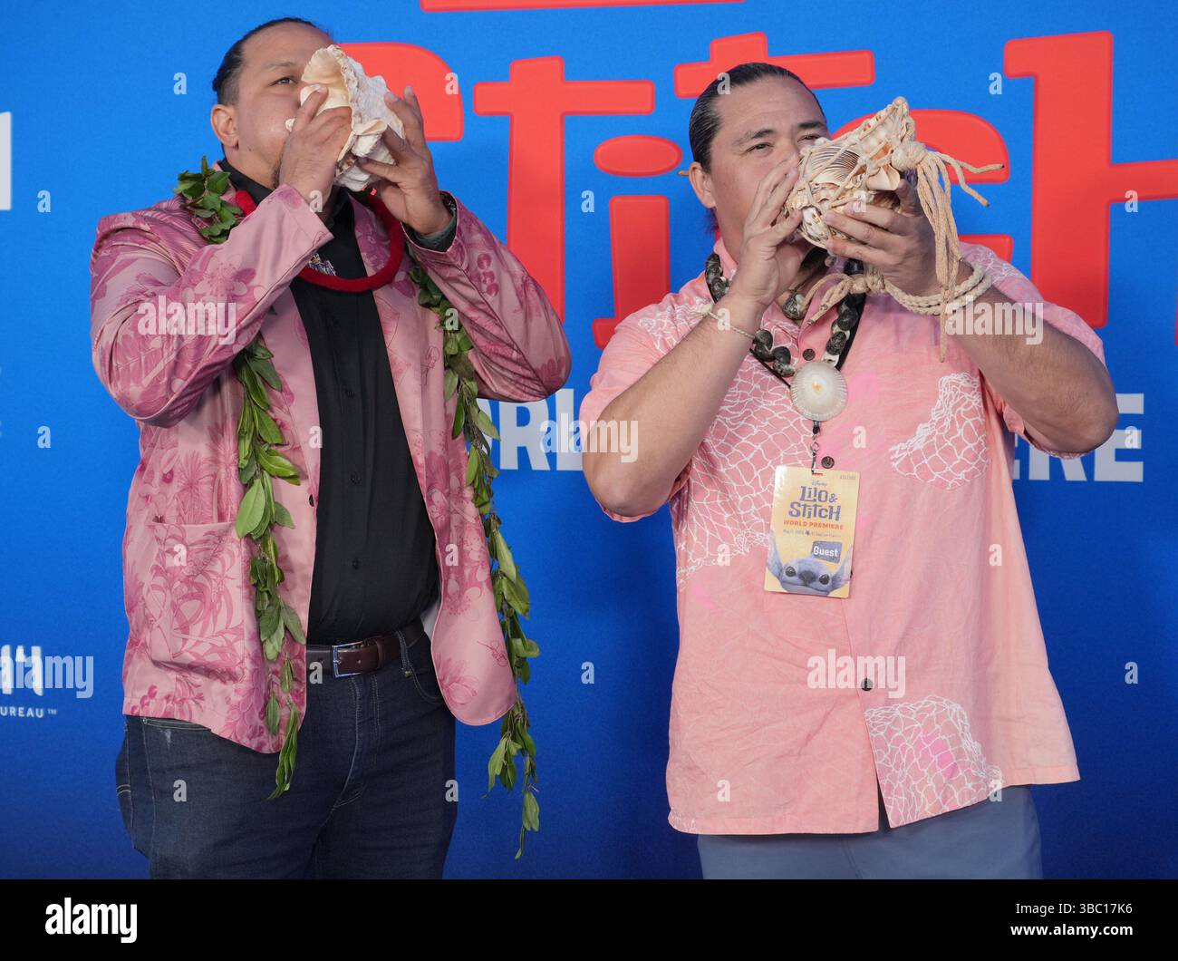 Los Angeles, USA. 14th Apr, 2025. Atmosphere - Conch Shell Blowers at ...