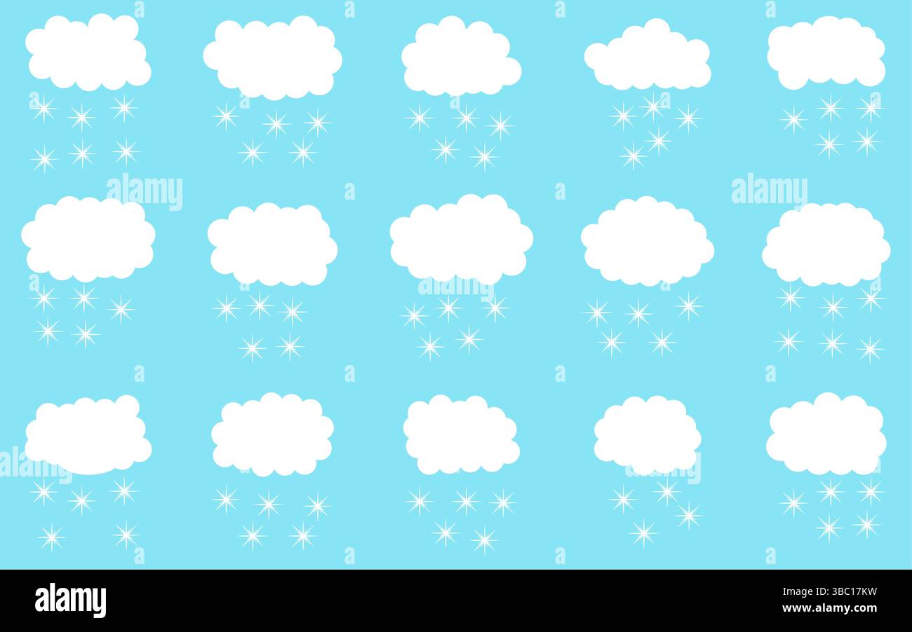 Animated snowflakes Stock Vector Images - Alamy