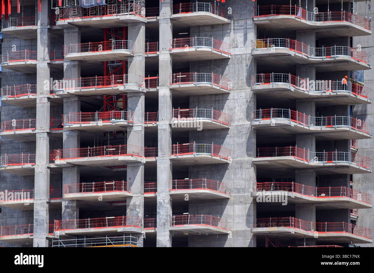 Athens, Greece, 15 May 2025. Construction of the tallest residential ...