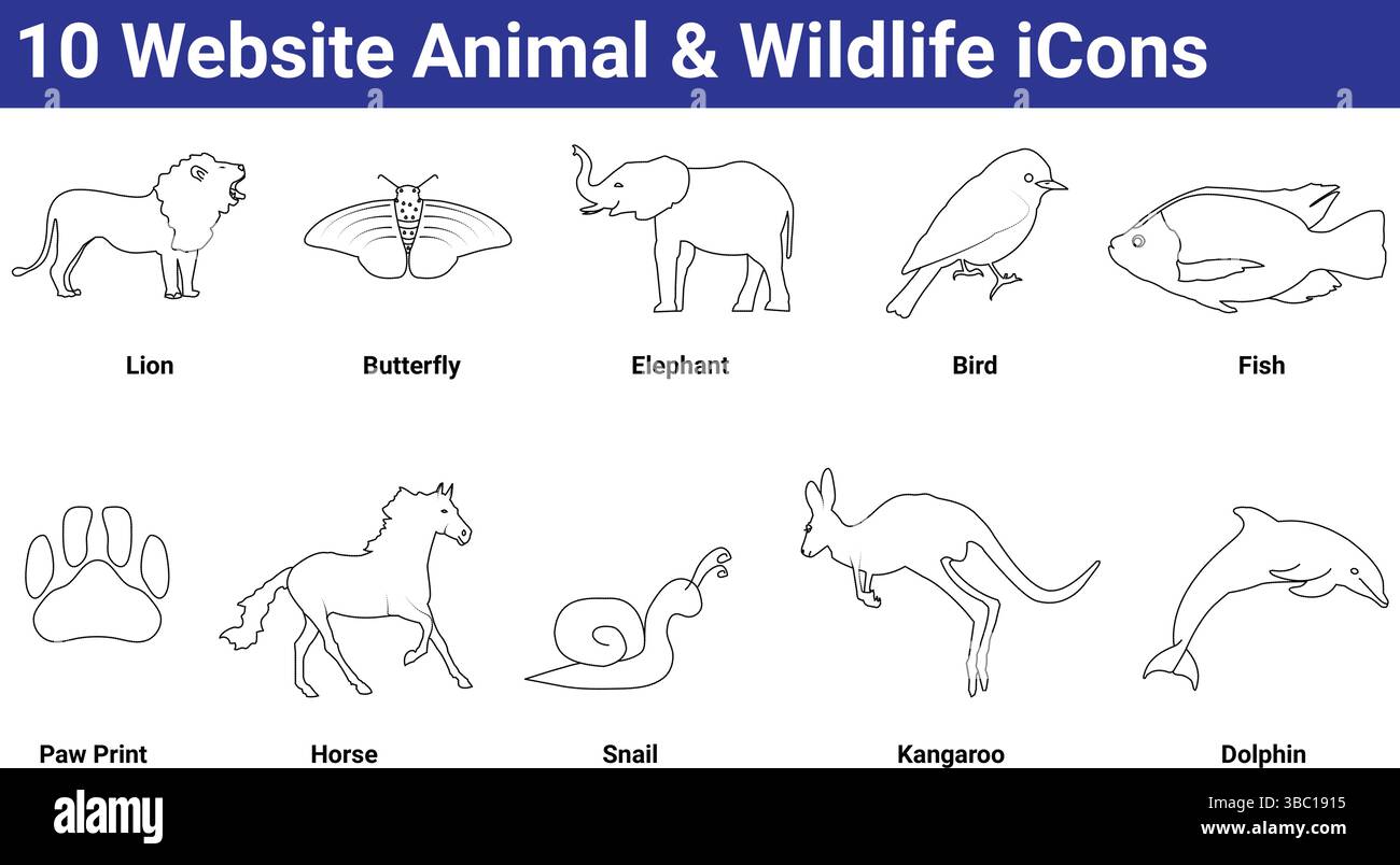 Biodiversity icon bird Stock Vector Images - Alamy