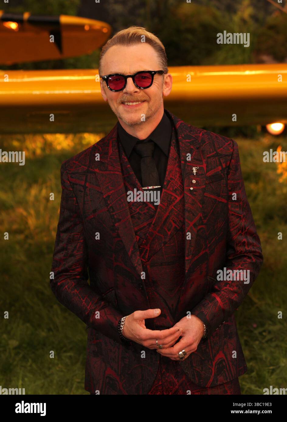 London, UK. Simon Pegg at the Mission: Impossible - The Final Reckoning ...