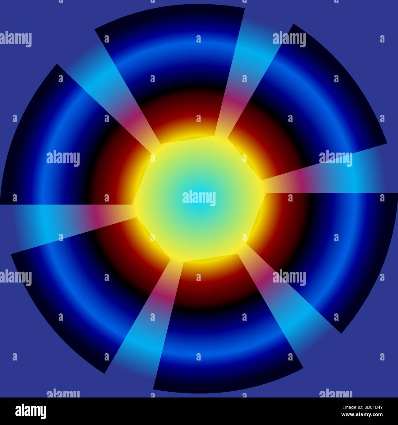 Visual burst Stock Vector Images - Alamy