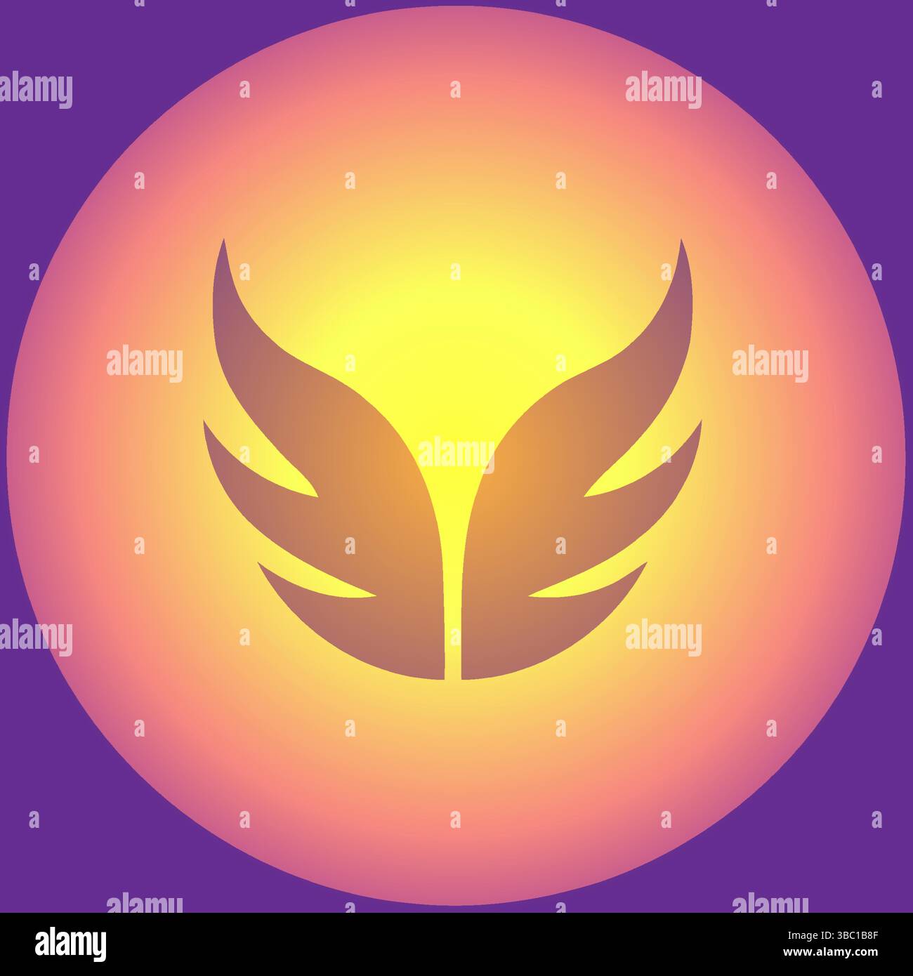 Vibrant purple gradient background creative Stock Vector Images - Alamy