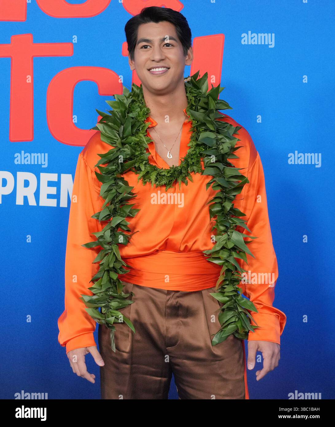 Los Angeles, USA. 14th Apr, 2025. Kaipo Dudoit arrives at the Disney's ...
