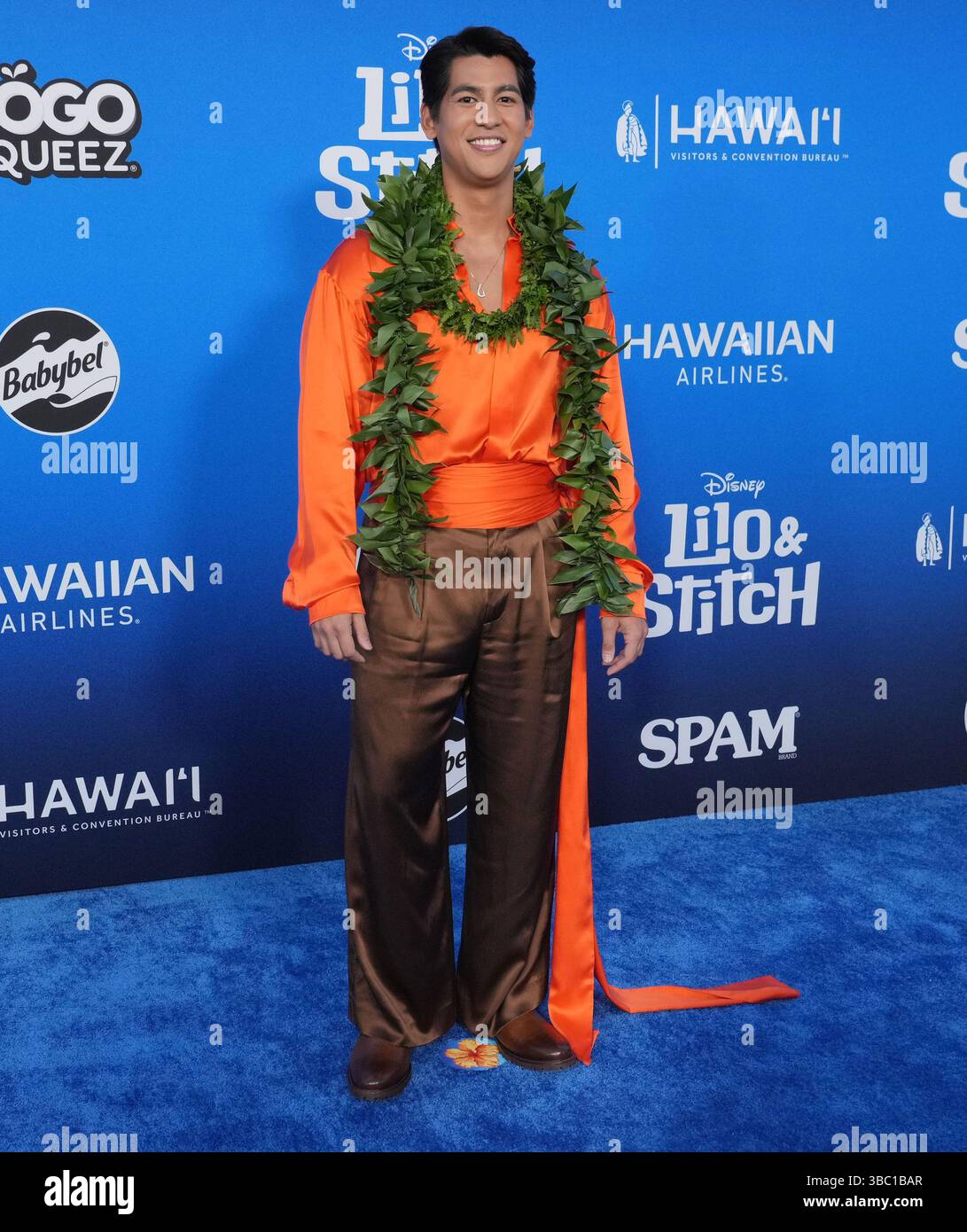 Los Angeles, USA. 14th Apr, 2025. Kaipo Dudoit arrives at the Disney's ...