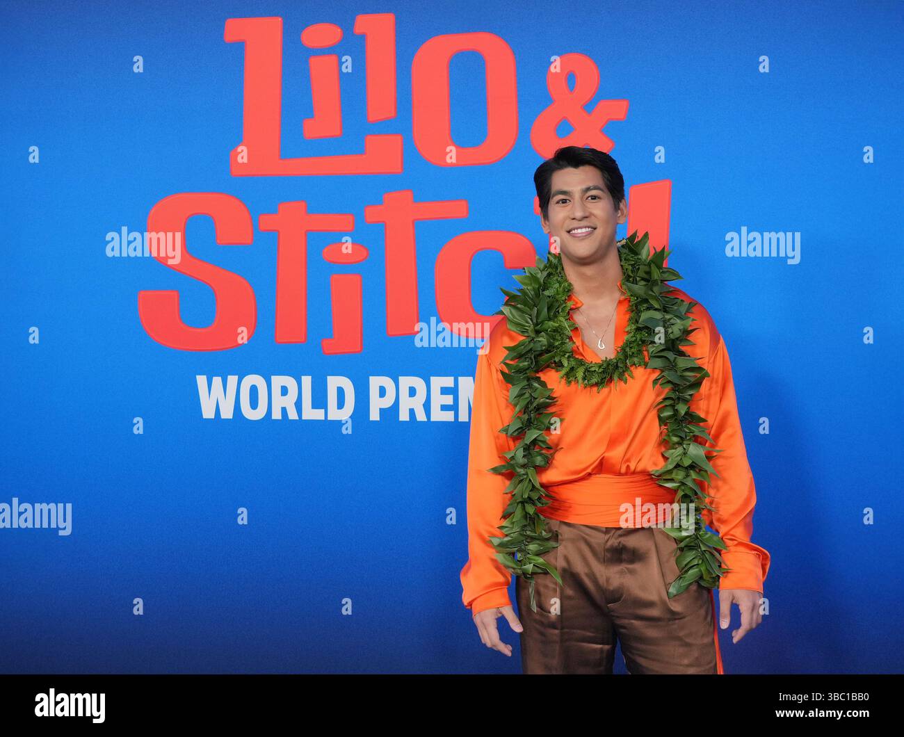 Los Angeles, USA. 14th Apr, 2025. Kaipo Dudoit arrives at the Disney's ...