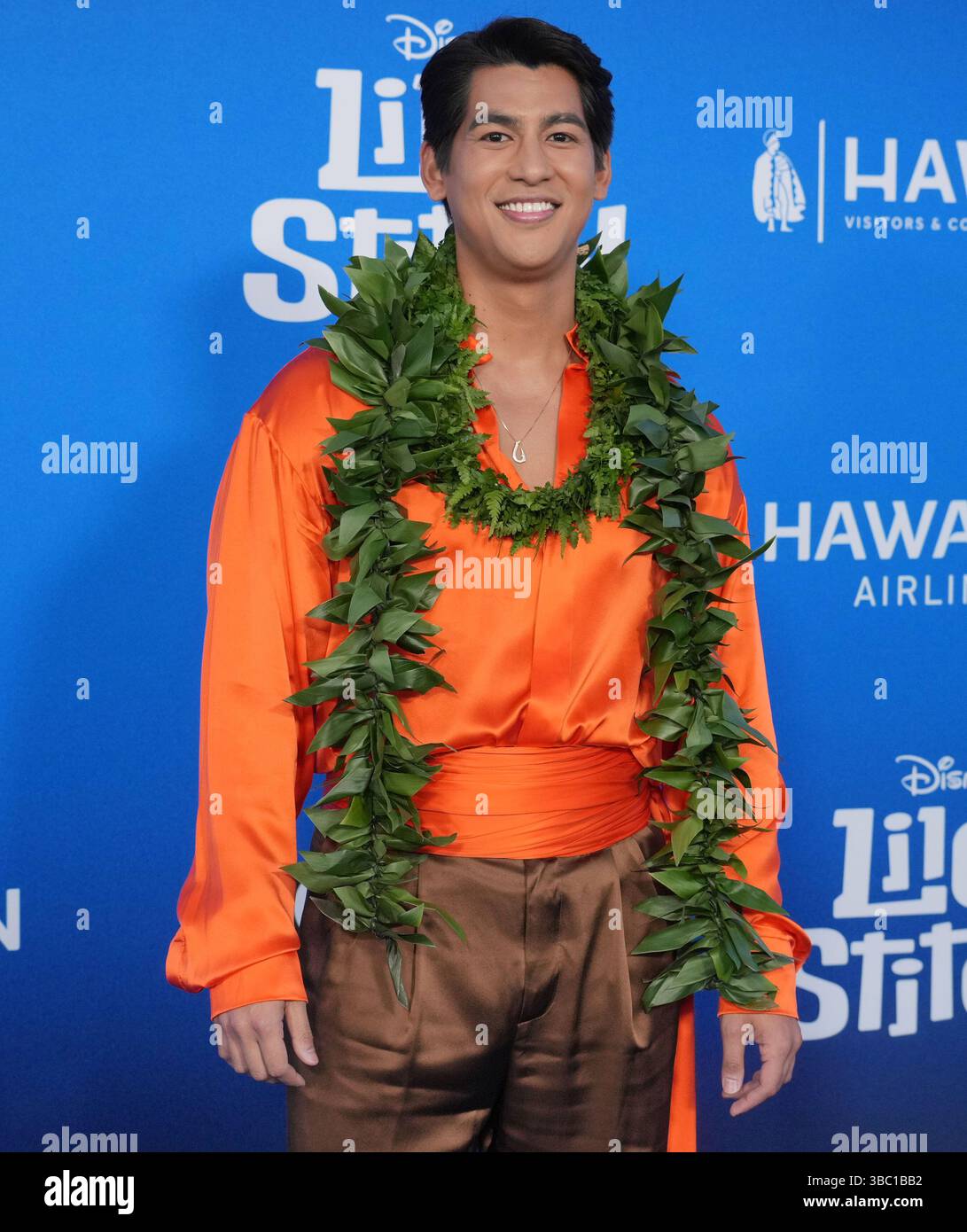 Los Angeles, USA. 14th Apr, 2025. Kaipo Dudoit arrives at the Disney's ...