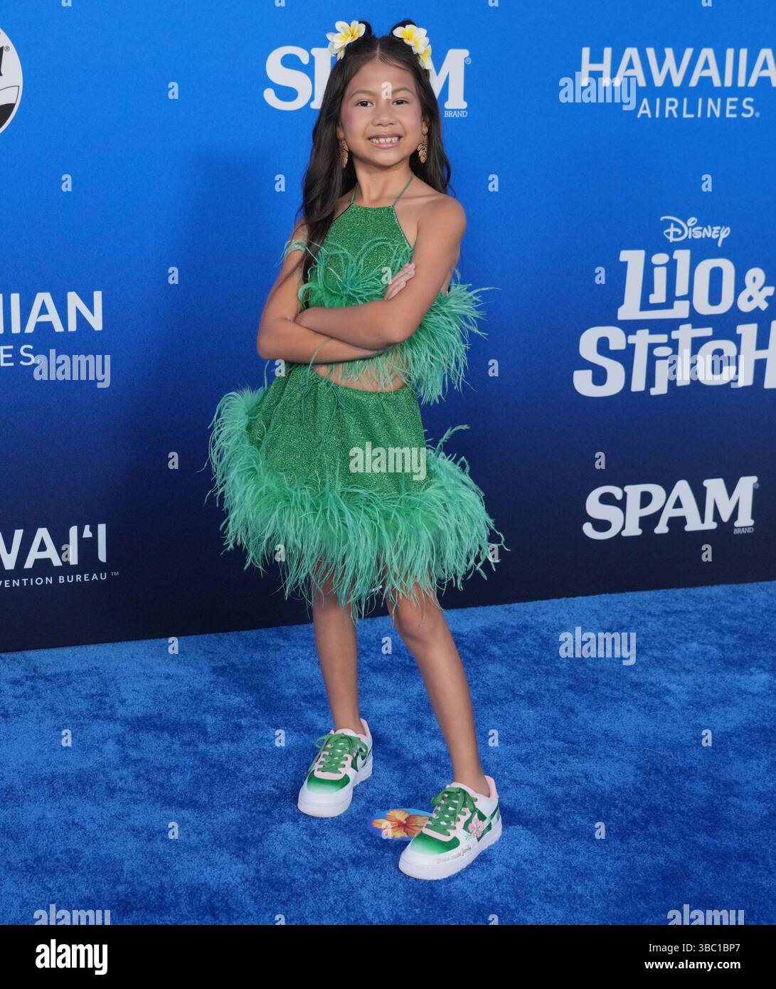 Los Angeles, USA. 14th Apr, 2025. Maia Kealoha arrives at the Disney's ...
