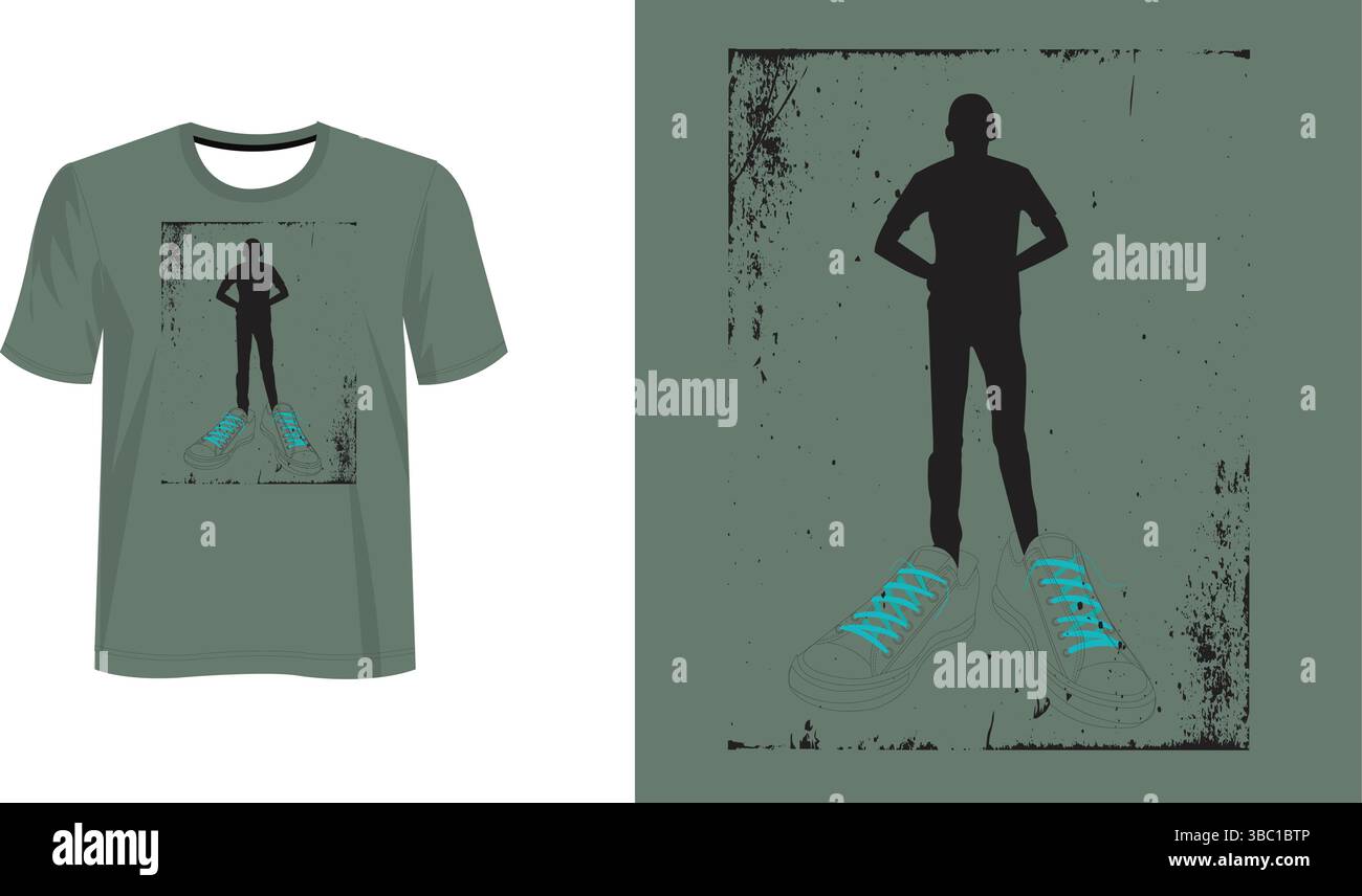 Men icon shirt artwork design for apparel, stickers, posters ...