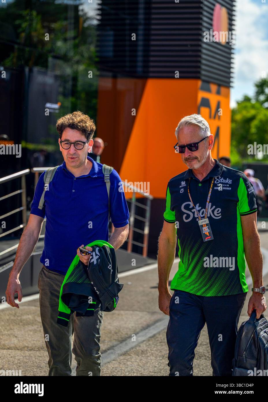 Mattia Binotto (ITA) Technical director of Stake F1 Team Kick Sauberat ...