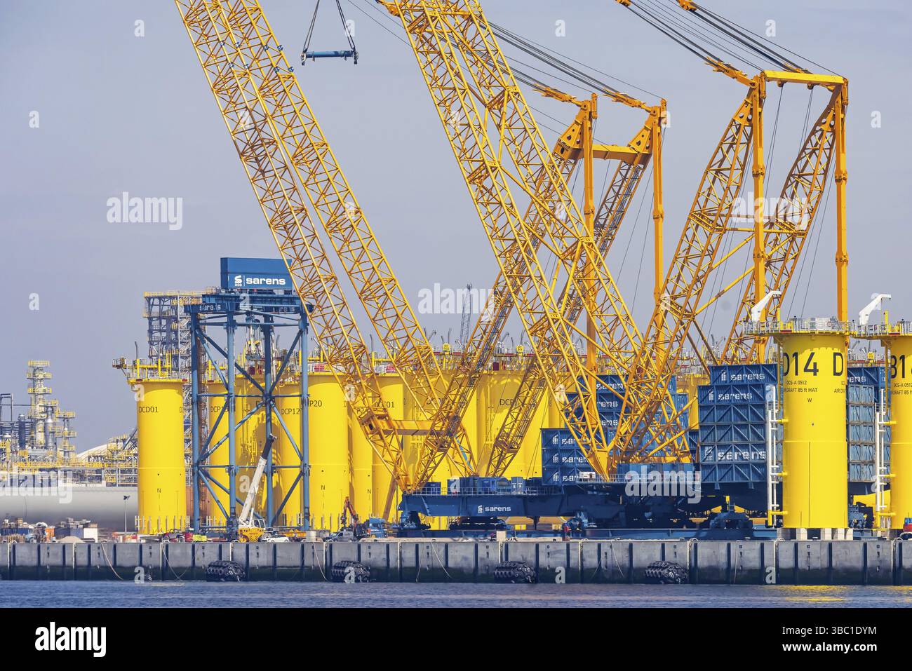 SIF Offshore Foundations, production of monopiles for offshore wind ...