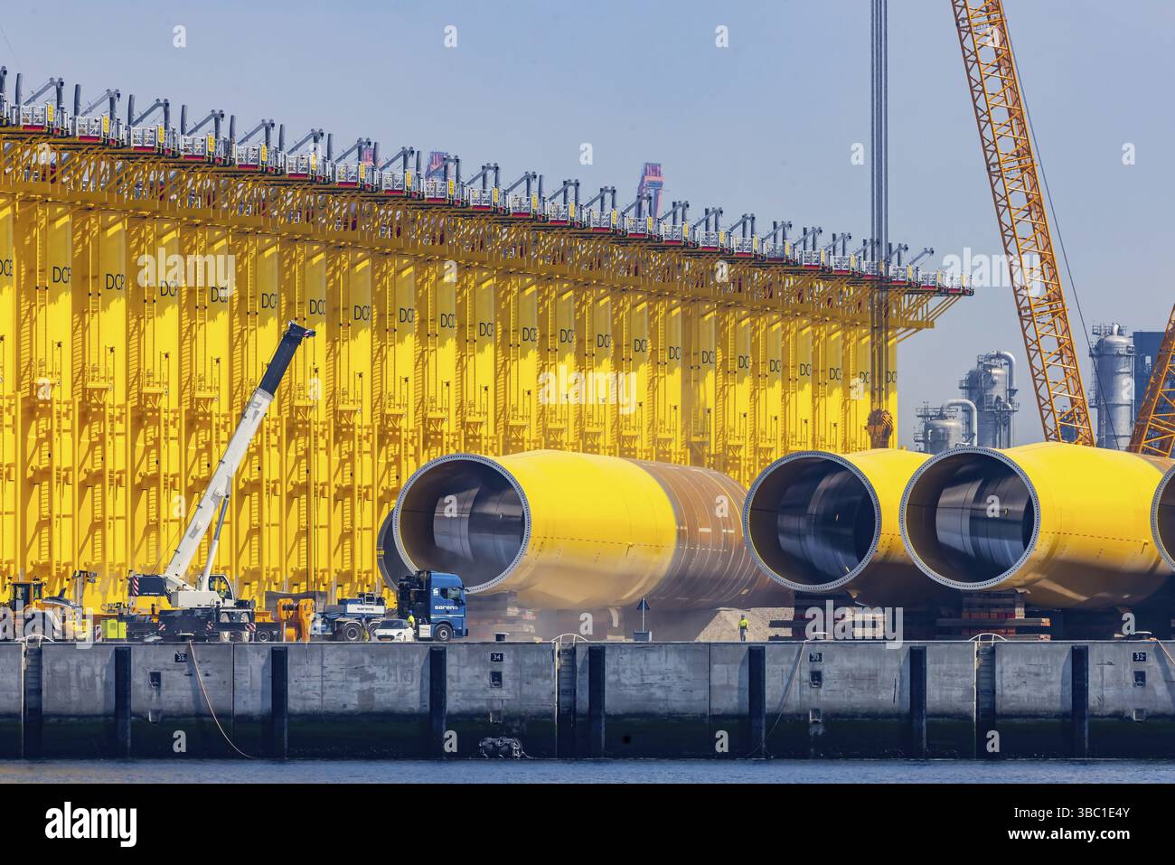 SIF Offshore Foundations, production of monopiles for offshore wind ...