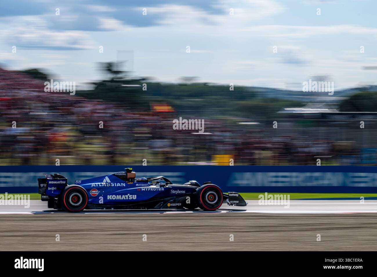 #55 Carlos Sainz (ESP) Atlassian Williams Racing (GBR) FW47/Mercedes ...