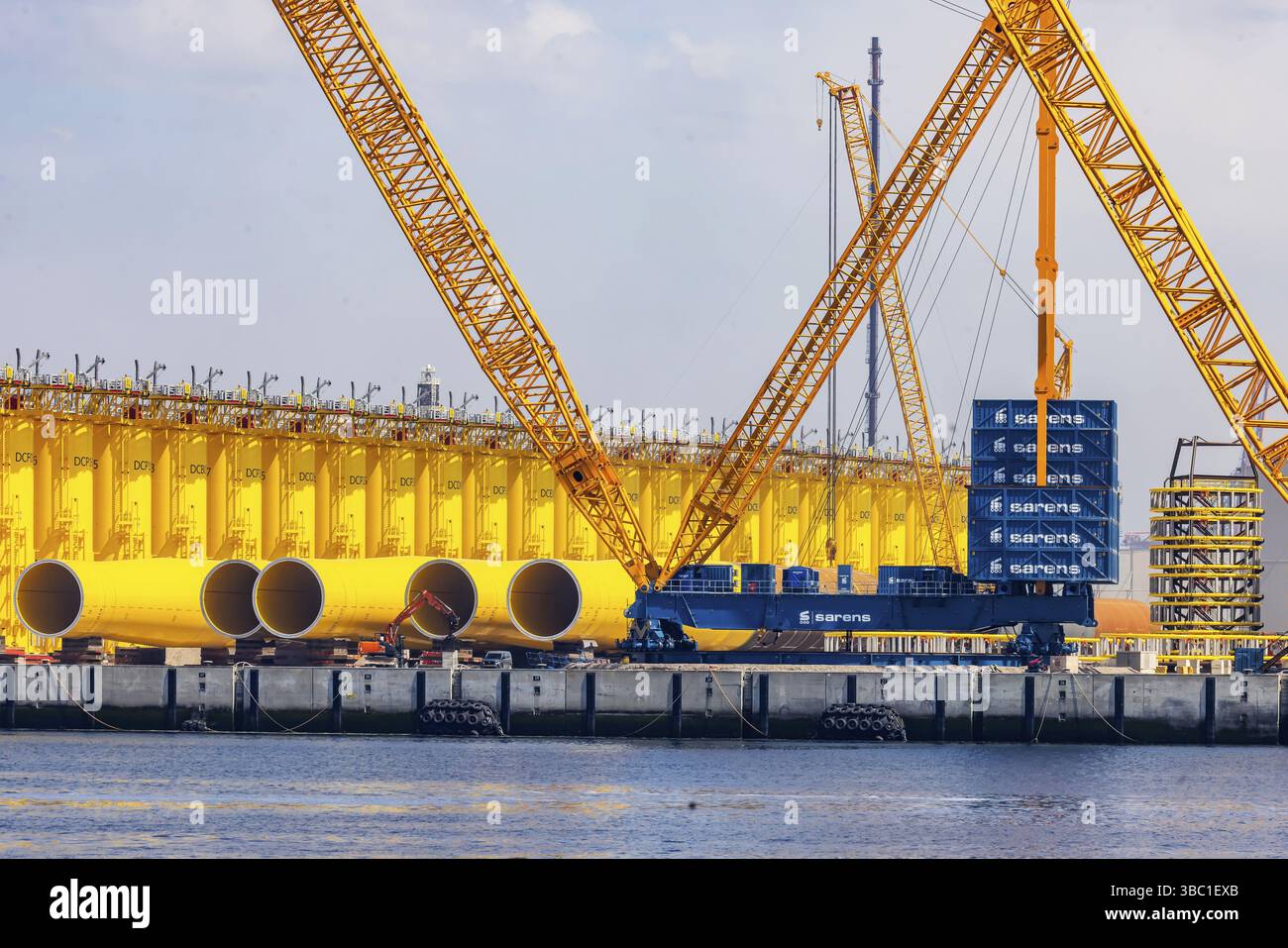 SIF Offshore Foundations, production of monopiles for offshore wind ...