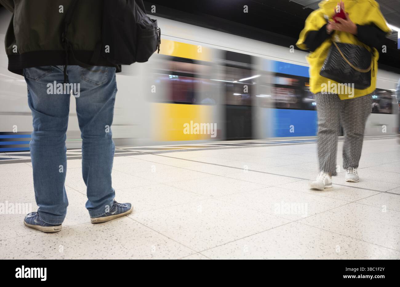 Underground entry S-Bahn, train, Generation 2025, platform, stop, main ...