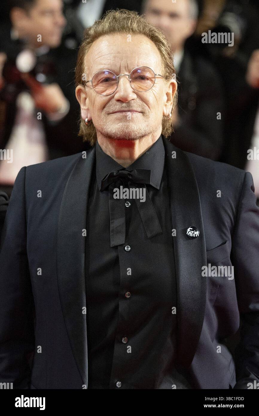 Cannes, France - 16.5.2024: U2 singer Bono during the Bono: Stories Of ...