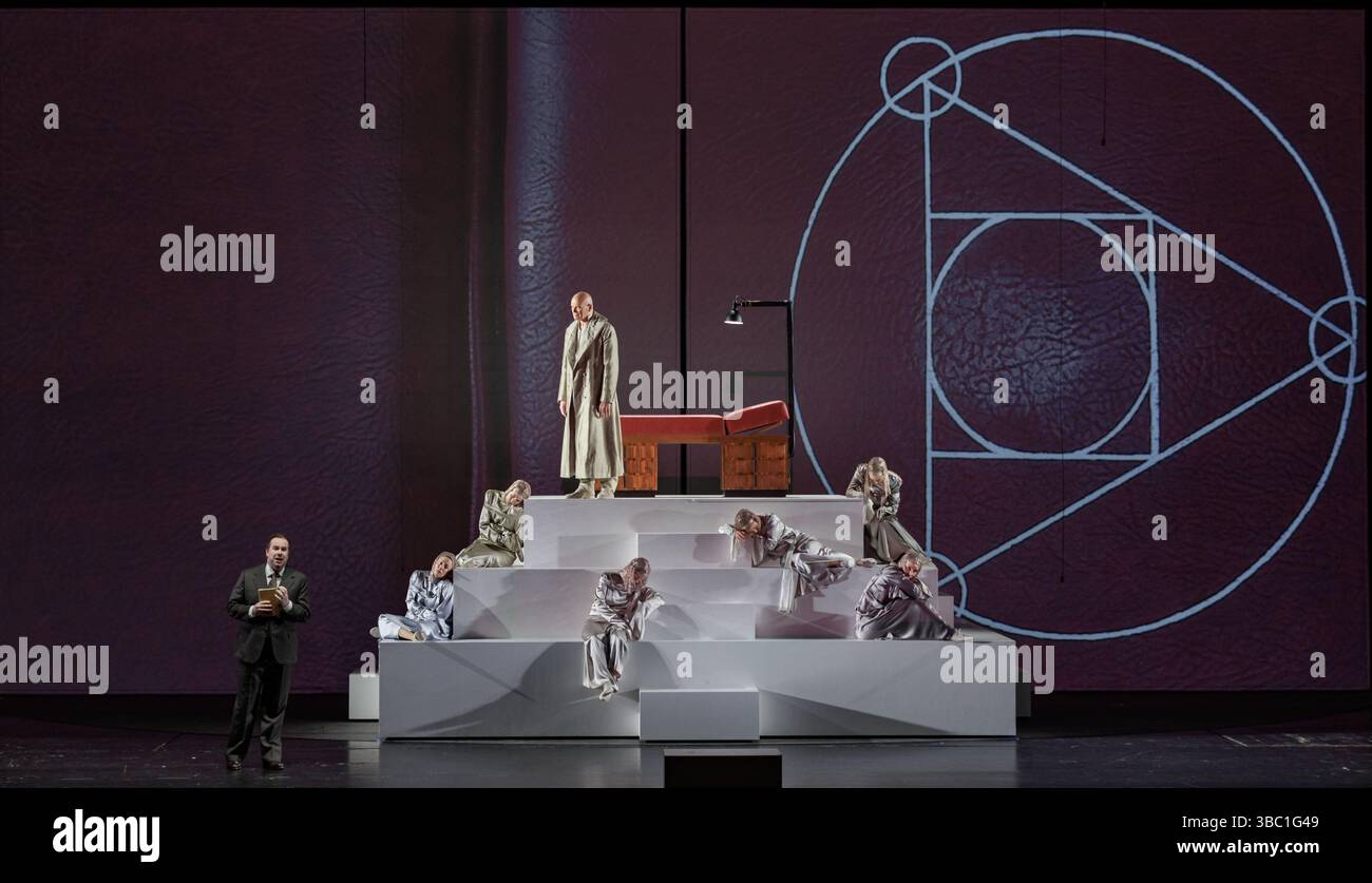 Hamburg, Germany. 14th May, 2025. Singer Thomas Lehman (l) performs as ...