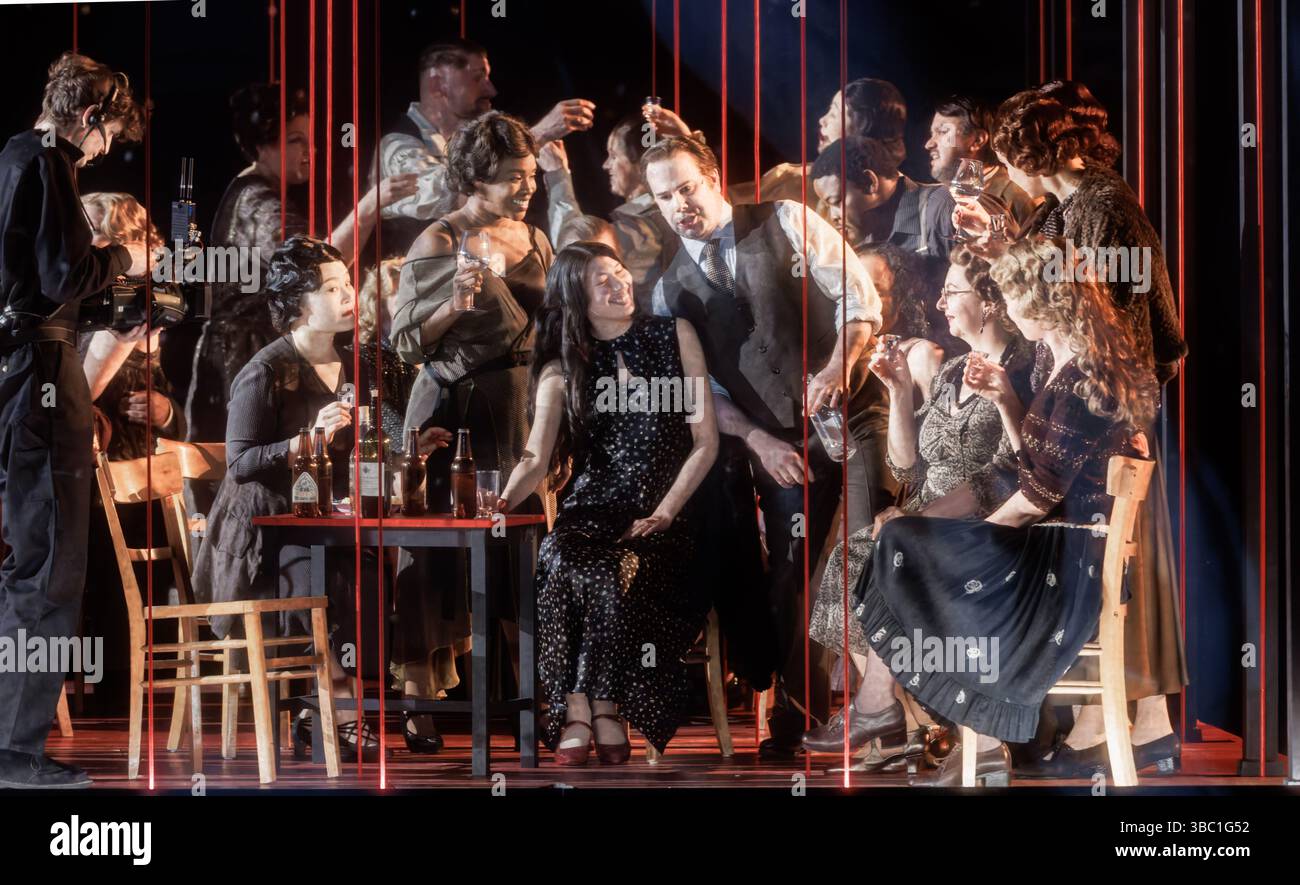 Hamburg, Germany. 14th May, 2025. Singer Thomas Lehman(M) performs as ...