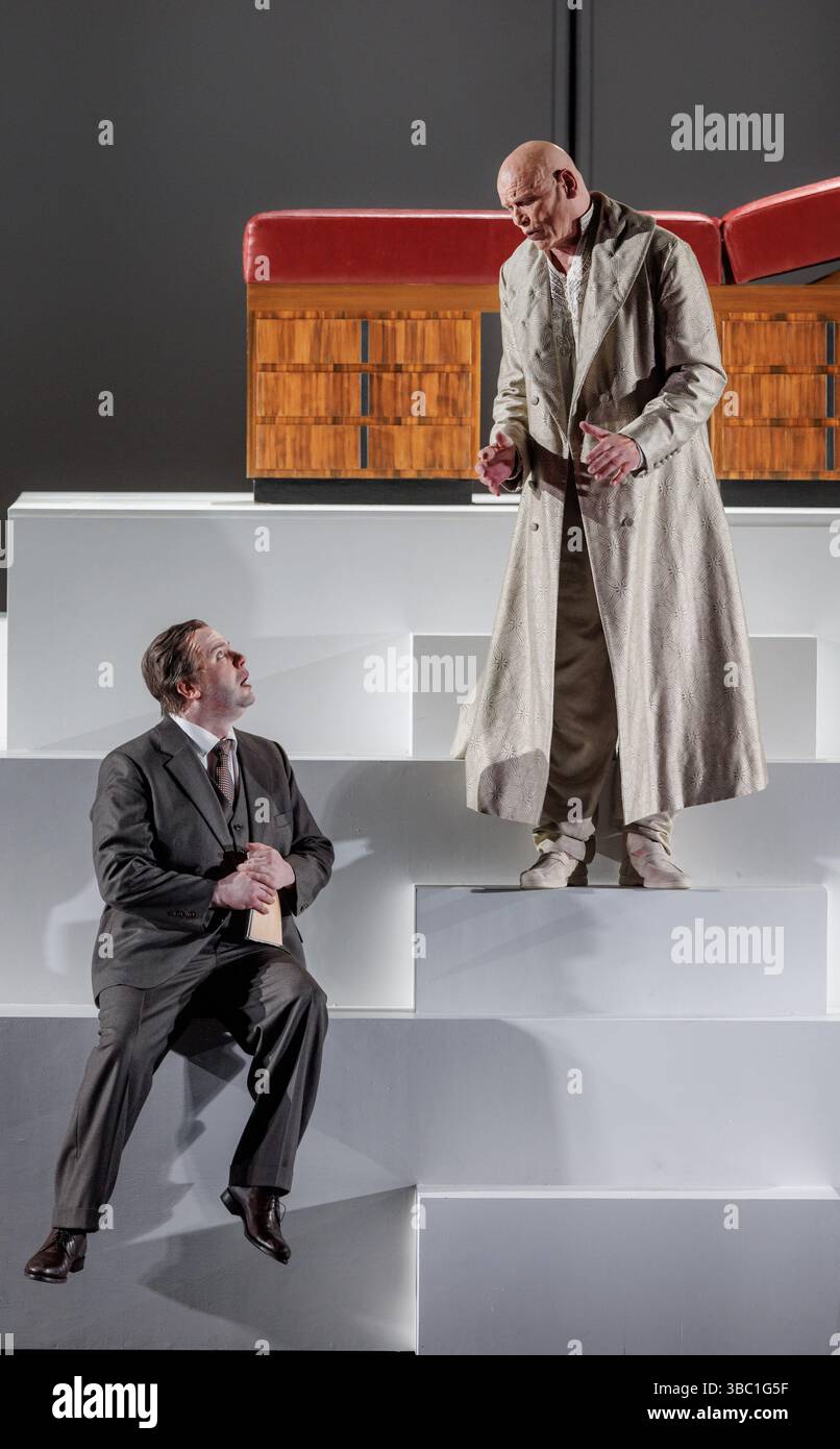 Hamburg, Germany. 14th May, 2025. Singer Thomas Lehman (l) performs as ...