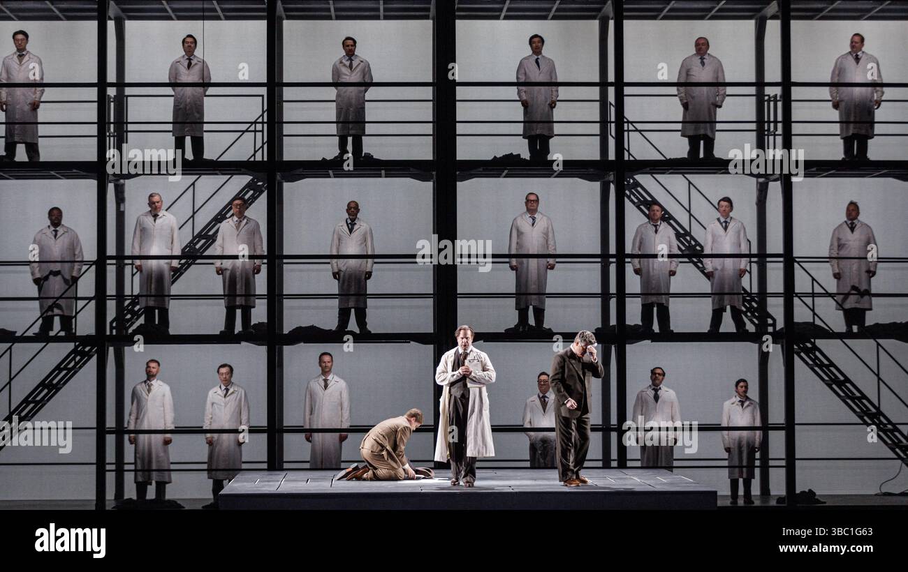 Hamburg, Germany. 14th May, 2025. The singers Aaron Godfrey-Mayes (l-r ...