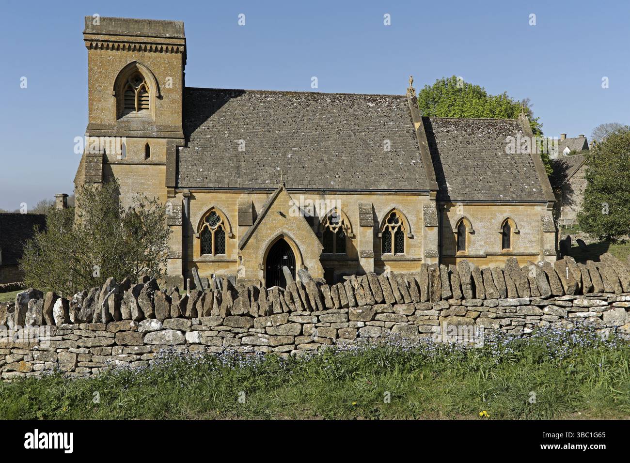 Church of St Barnabas, Snowshill, The Cotswolds, England, Great Britain ...