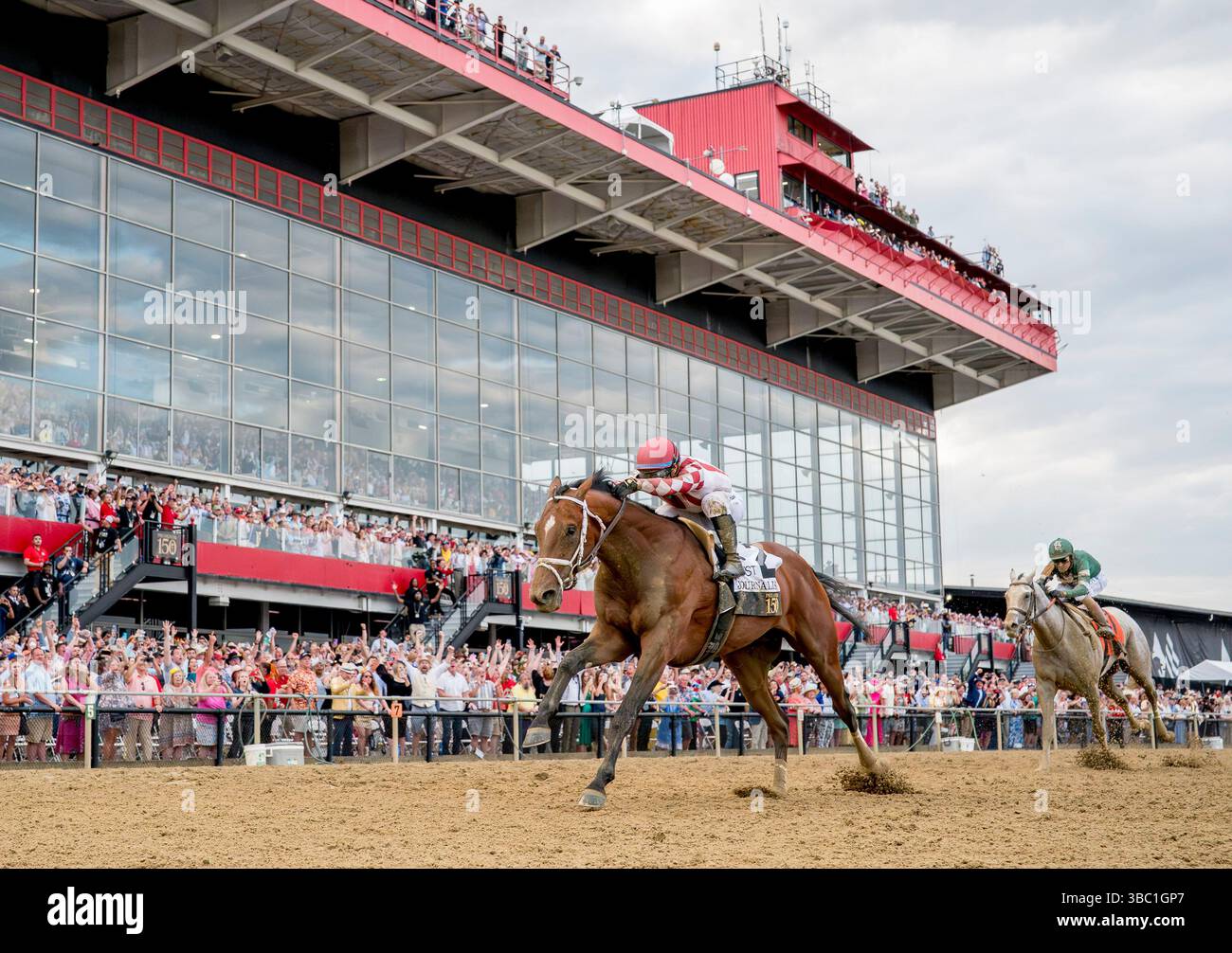 May 17, 2025, Baltimore, Md, USA: Journalism (2) ridden by Umberto ...