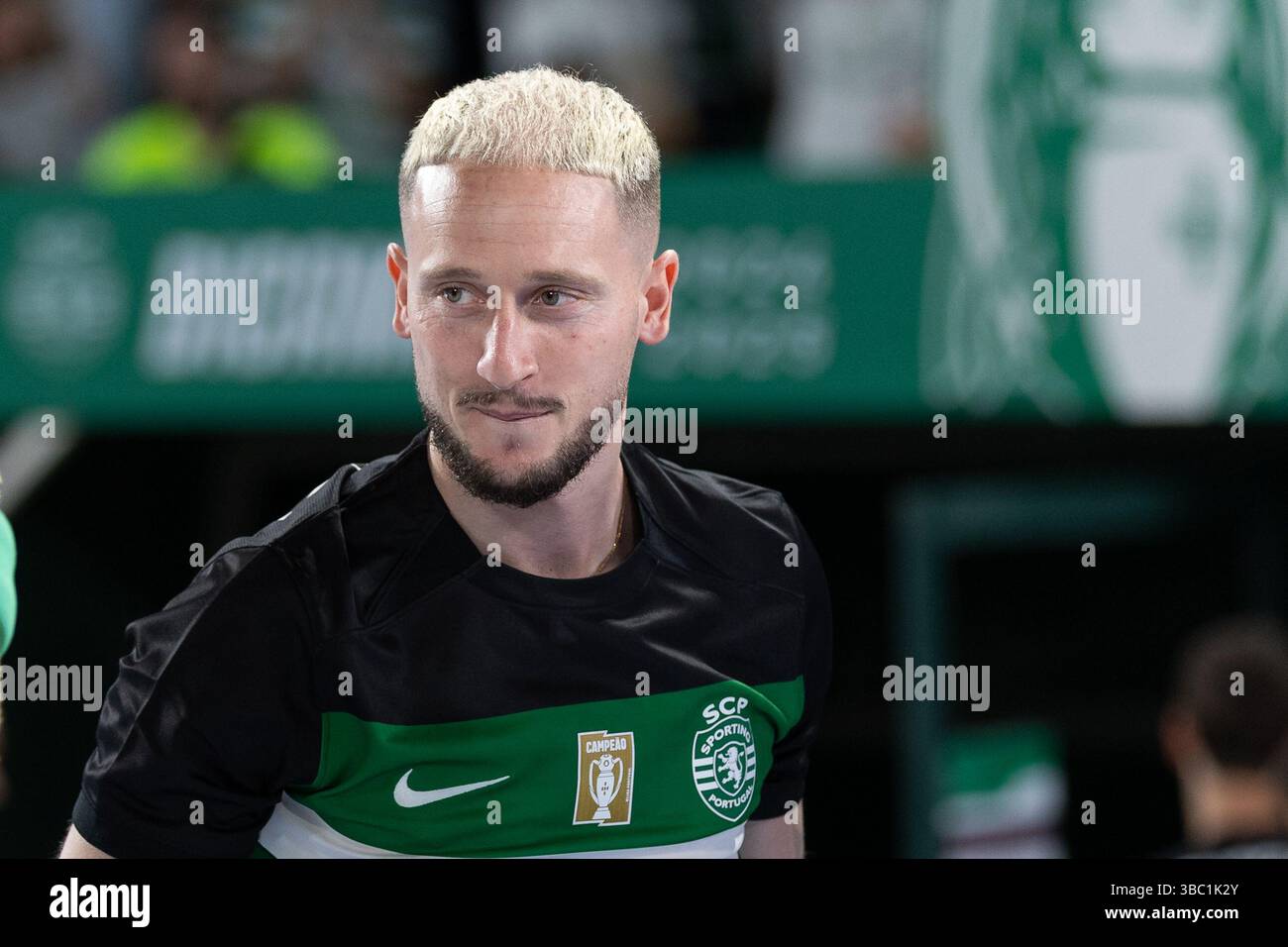 May 17, 2025. Lisbon, Portugal. Sporting defender from Portugal NUNO ...