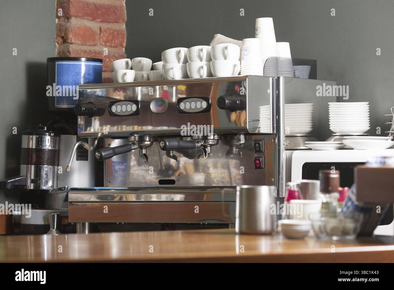 Professional coffee machine in hi-res stock photography and images - Alamy