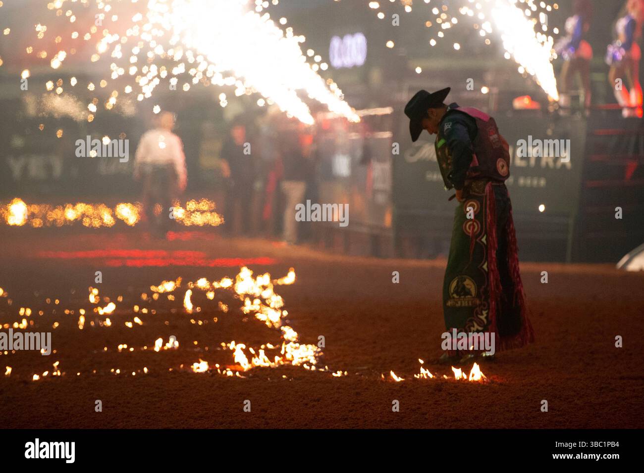 Arlington, Texas, USA. 17th May, 2025. JOSE VITOR LEME looks down ...