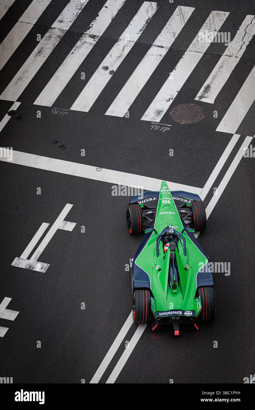 16 BUEMI Sébastien (swi), Envision Racing, Jaguar I-Type 7, action ...