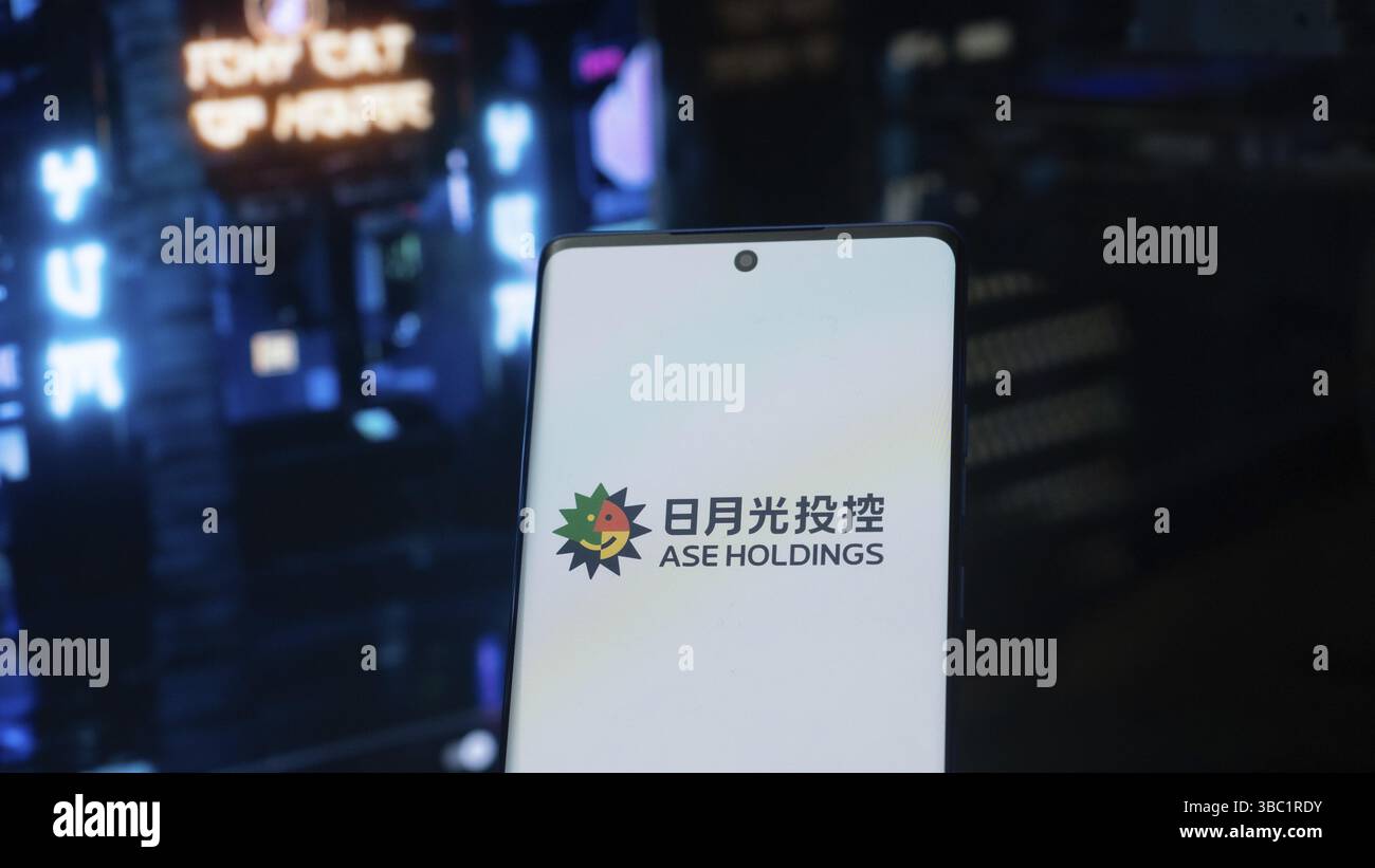 ASE Holdings (Advanced Semiconductor Engineering) company brand logo on ...