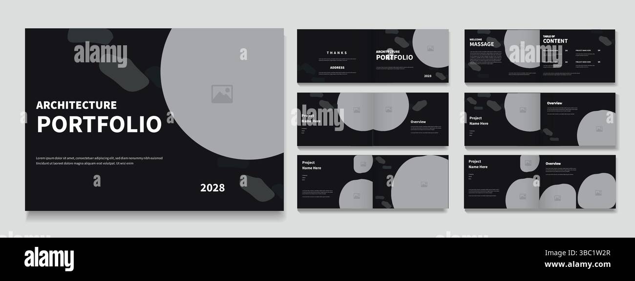 Portfolio design template or architecture portfolio or interior ...
