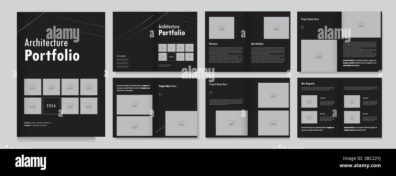 Architecture portfolio and interior professional portfolio design ...