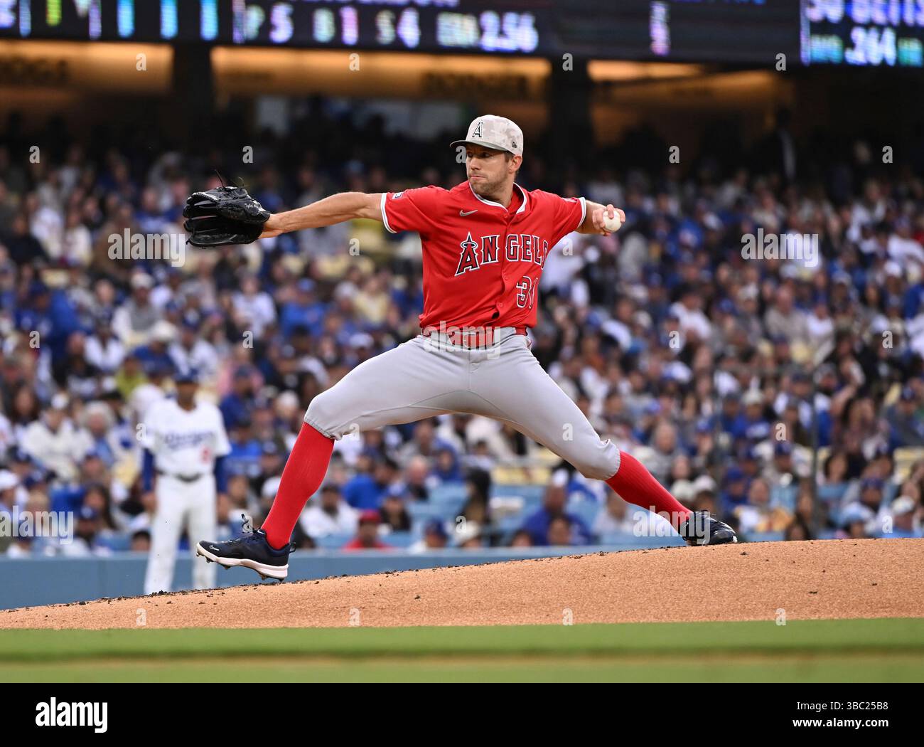 LOS ANGELES, CA - MAY 17: Los Angeles Angels pitcher Tyler Anderson (31 ...