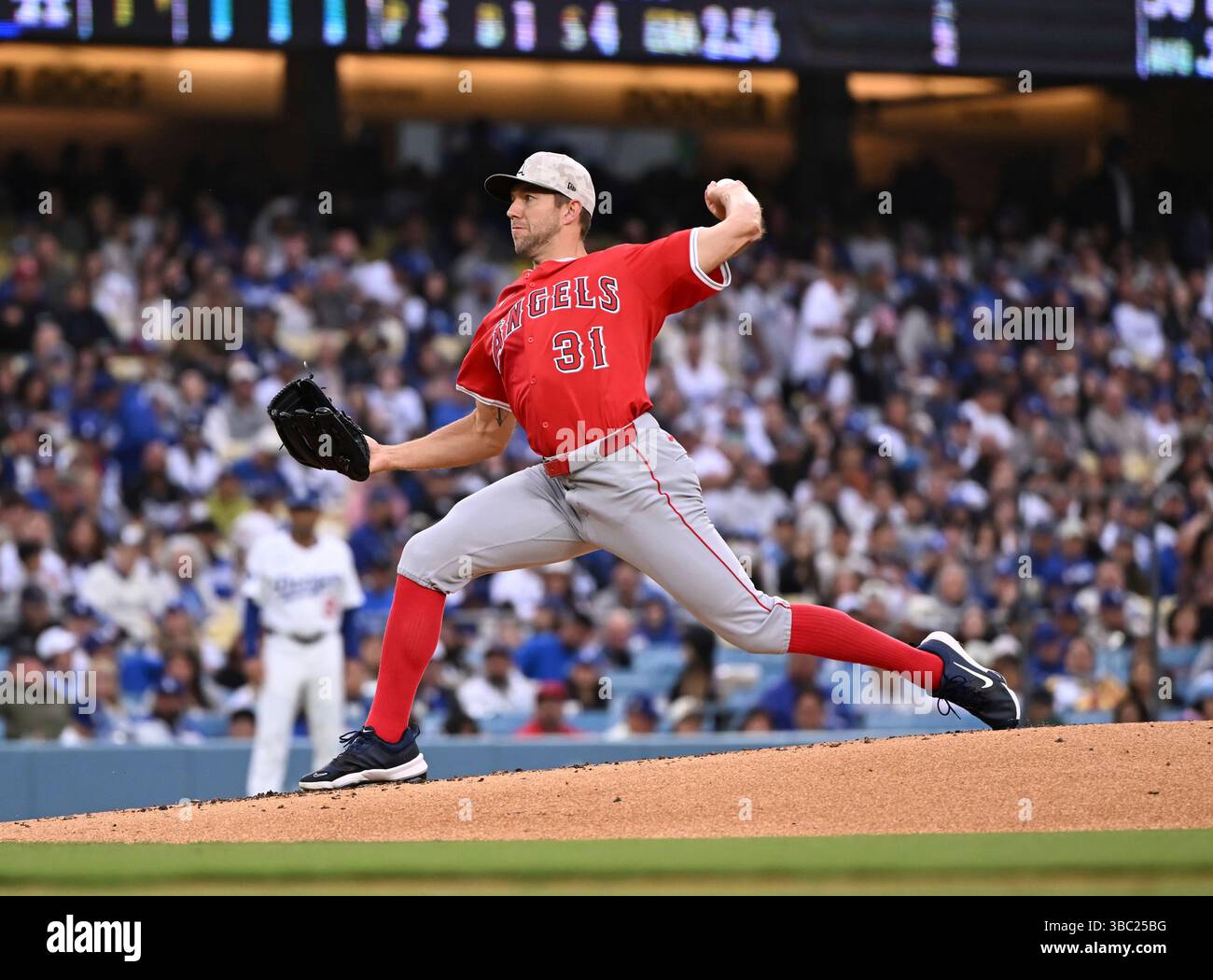 LOS ANGELES, CA - MAY 17: Los Angeles Angels pitcher Tyler Anderson (31 ...